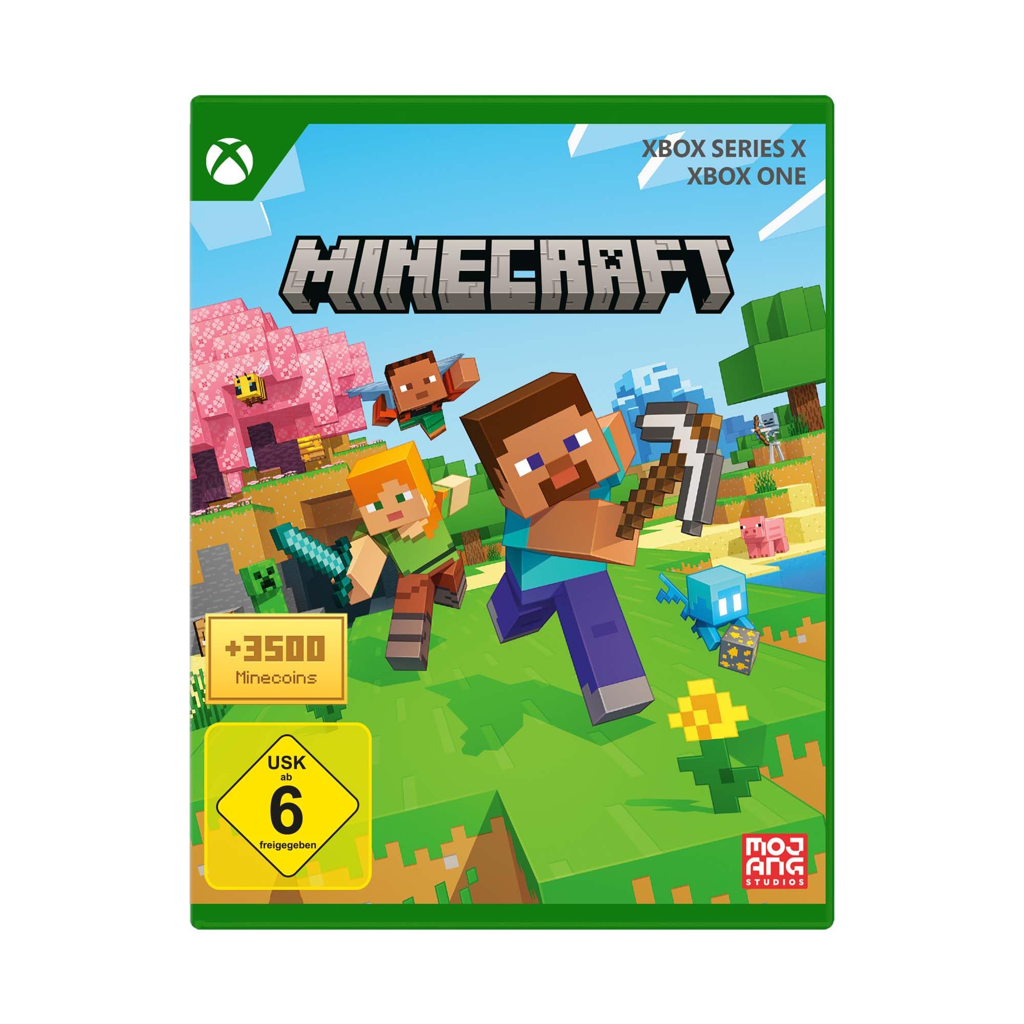 Minecraft + 3500 Minecoins | Xbox Series X/ Xbox One - Disc : Amazon.de ...