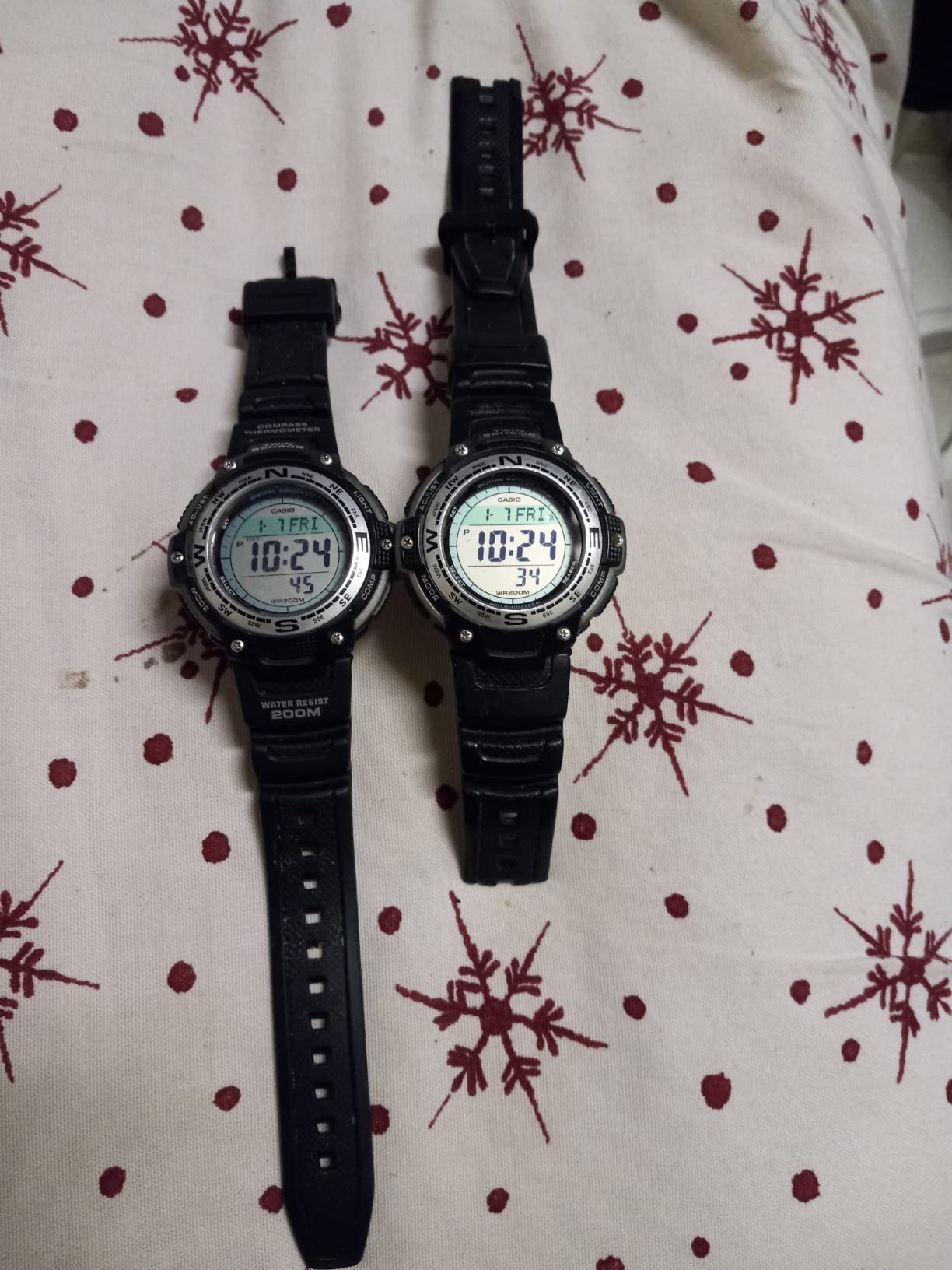 Casio Men's Compass Twin Sensor Sport Watch Digital SGW100-1V : Casio ...