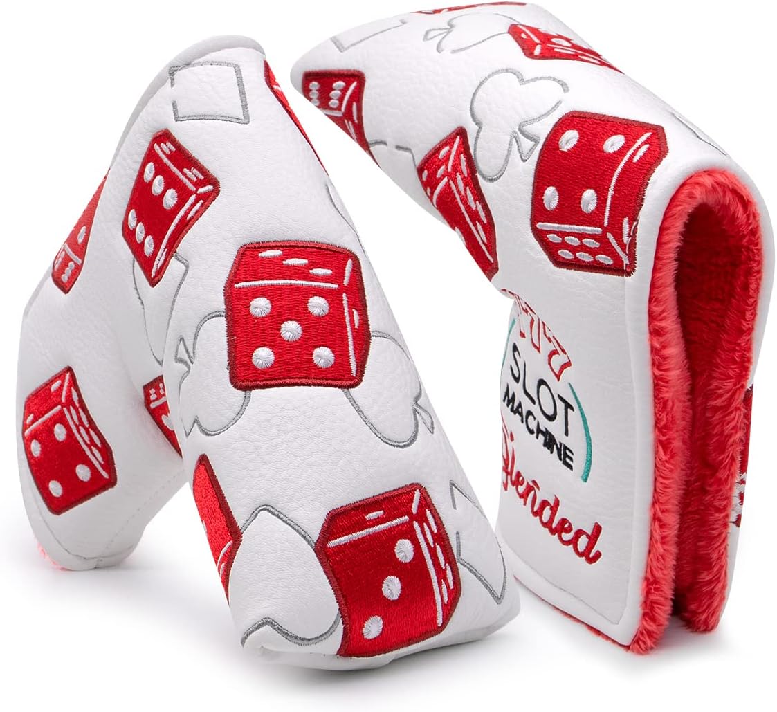 BAIRBRE Golf Club Covers Lucky 777 Blade Putter Headcover Golf Driver ...