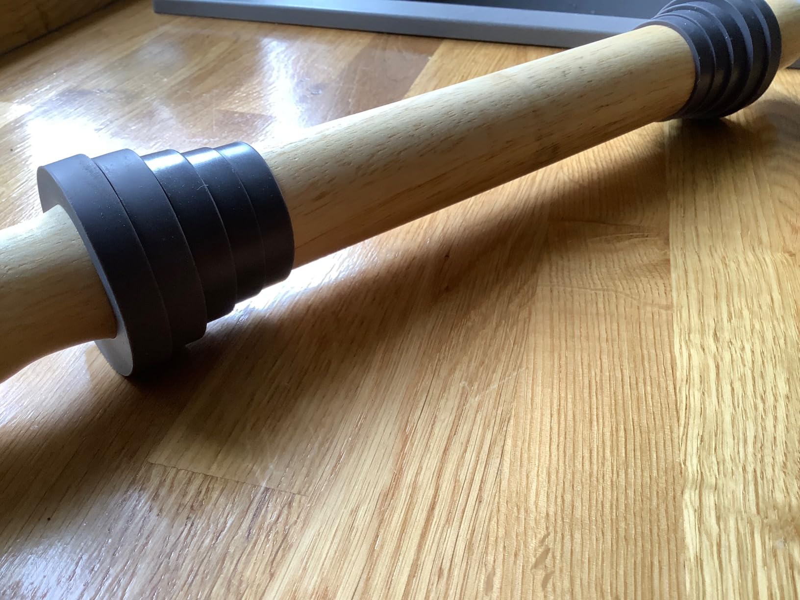 Super Kitchen Silicone Rolling Pin Thickness Guide Rings Set, Designed ...