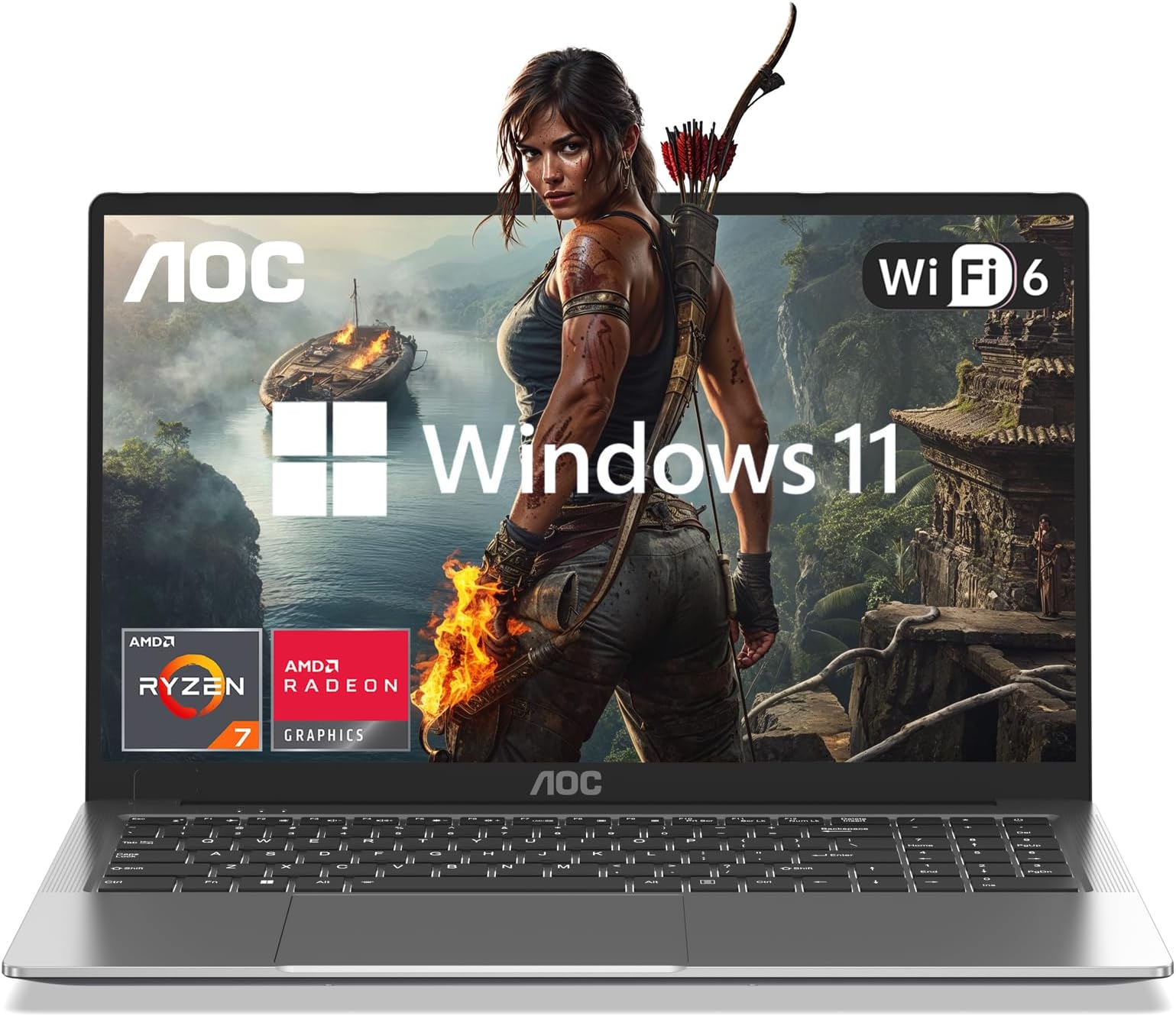 Amazon.com: Gaming Laptop with AMD Ryzen 7 5825U Processor(8C/16T, Up ...