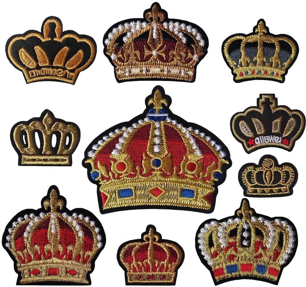 Amazon.com: YEAHSHOP Wholesale Iron on Fabric Patch for Clothing Hat ...