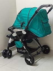 Buy LuvLap Galaxy Stroller / Pram, Extra Large Seating Space, Easy Fold ...