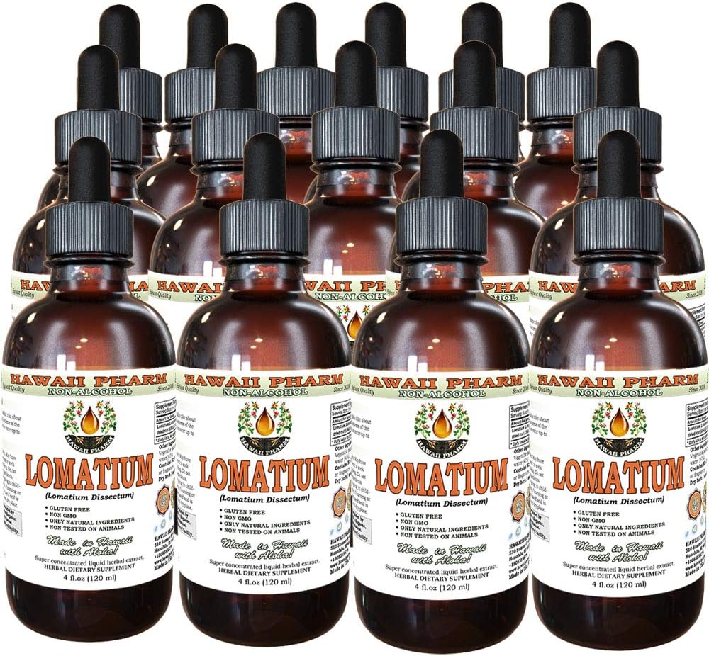 Amazon.com: Lomatium Alcohol-Free Liquid Extract, Lomatium (Lomatium ...