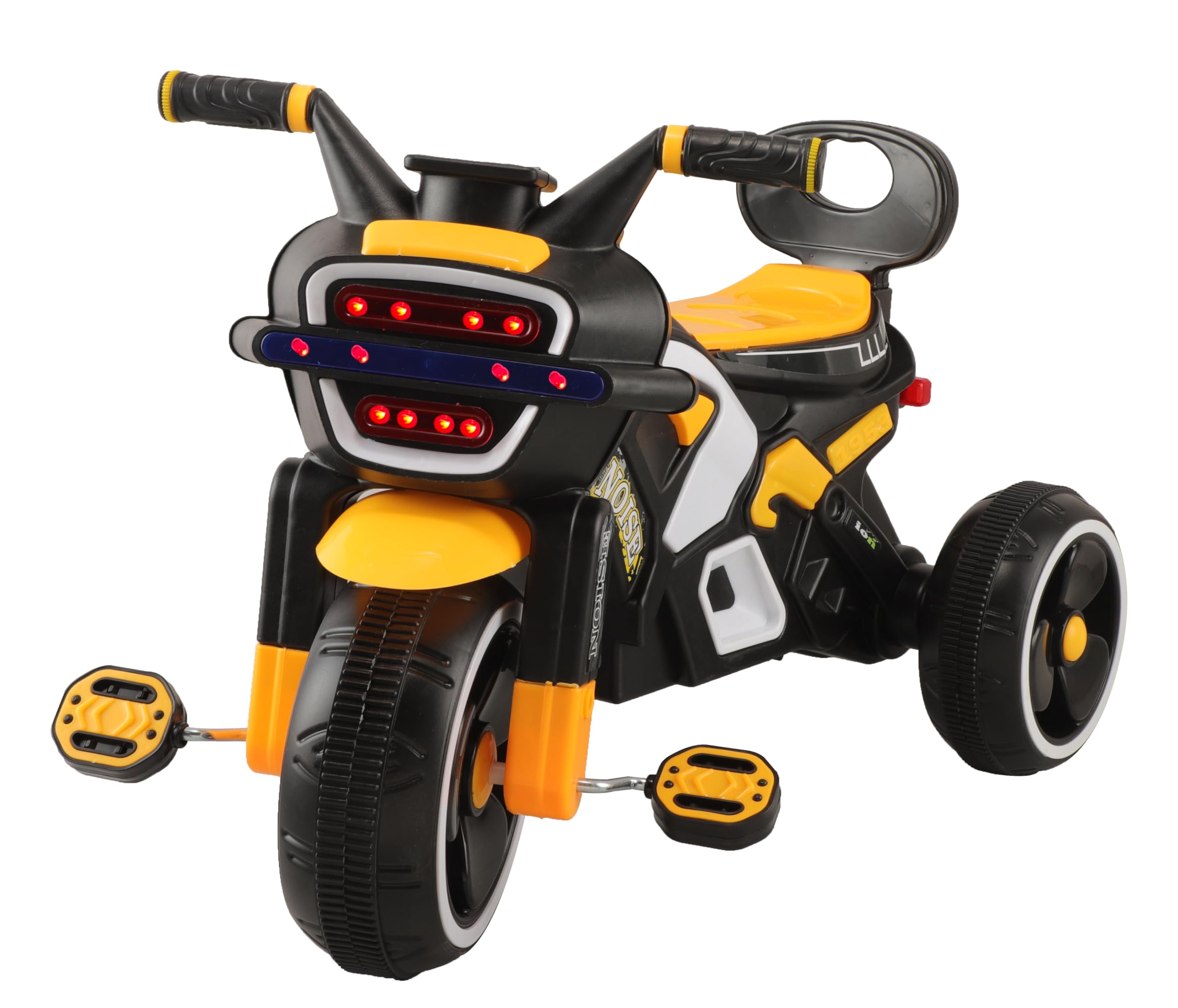 JoyRide Noise Bike Pedal Tricycle for Kids Toddler Trike Headlight ...