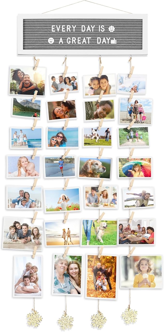 Amazon.com: Icona Bay - Wall Hanging Picture Frame Collage - 15x5 ...