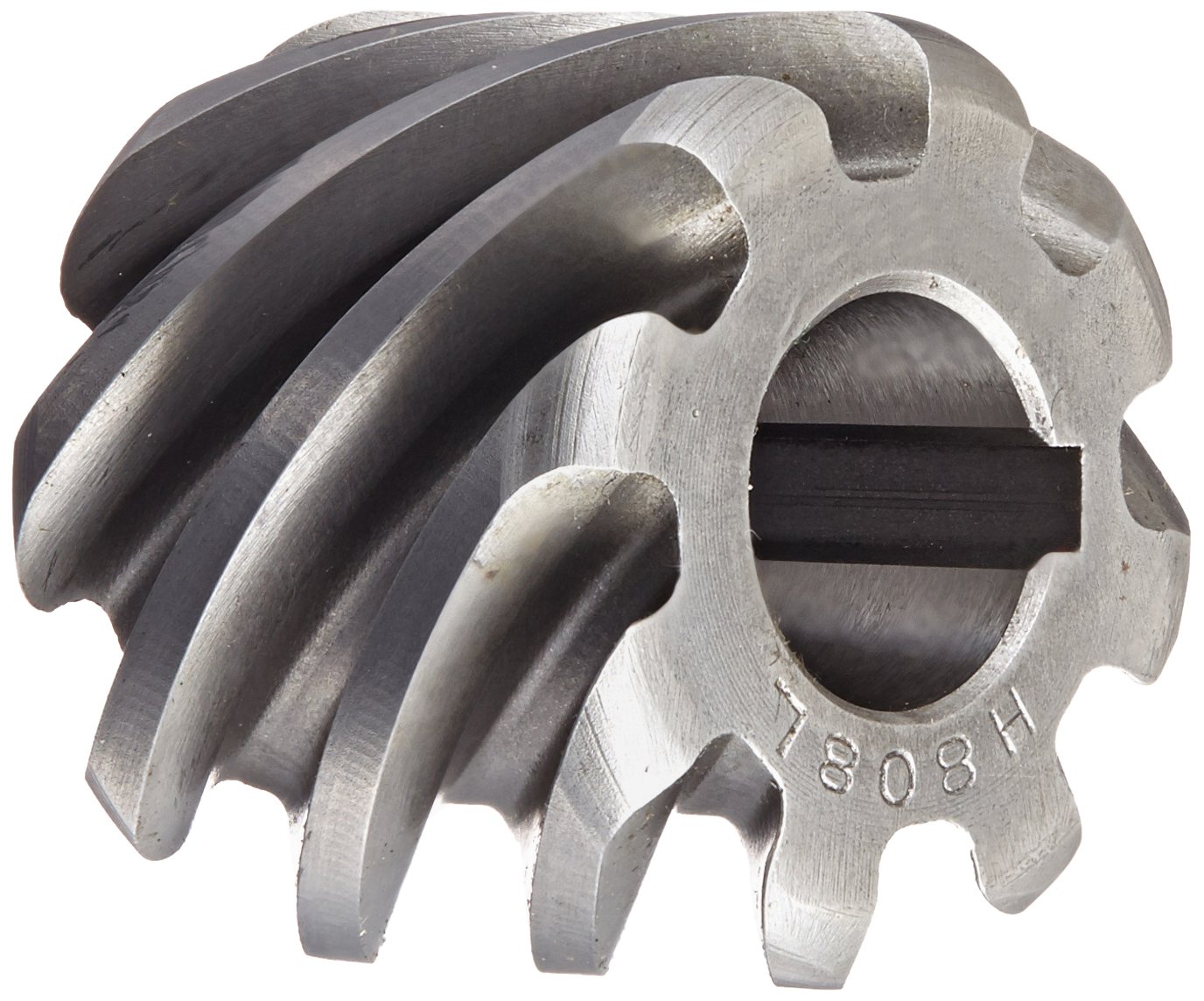 Boston Gear H808L Plain Helical Gear, 45 Degree Helix, 14.5 Degree ...