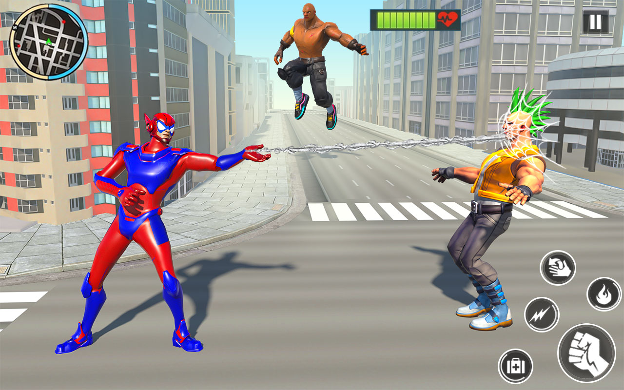 Spider Rope Superhero Man - Spider Fighter Game : Spider Rope Superhero ...