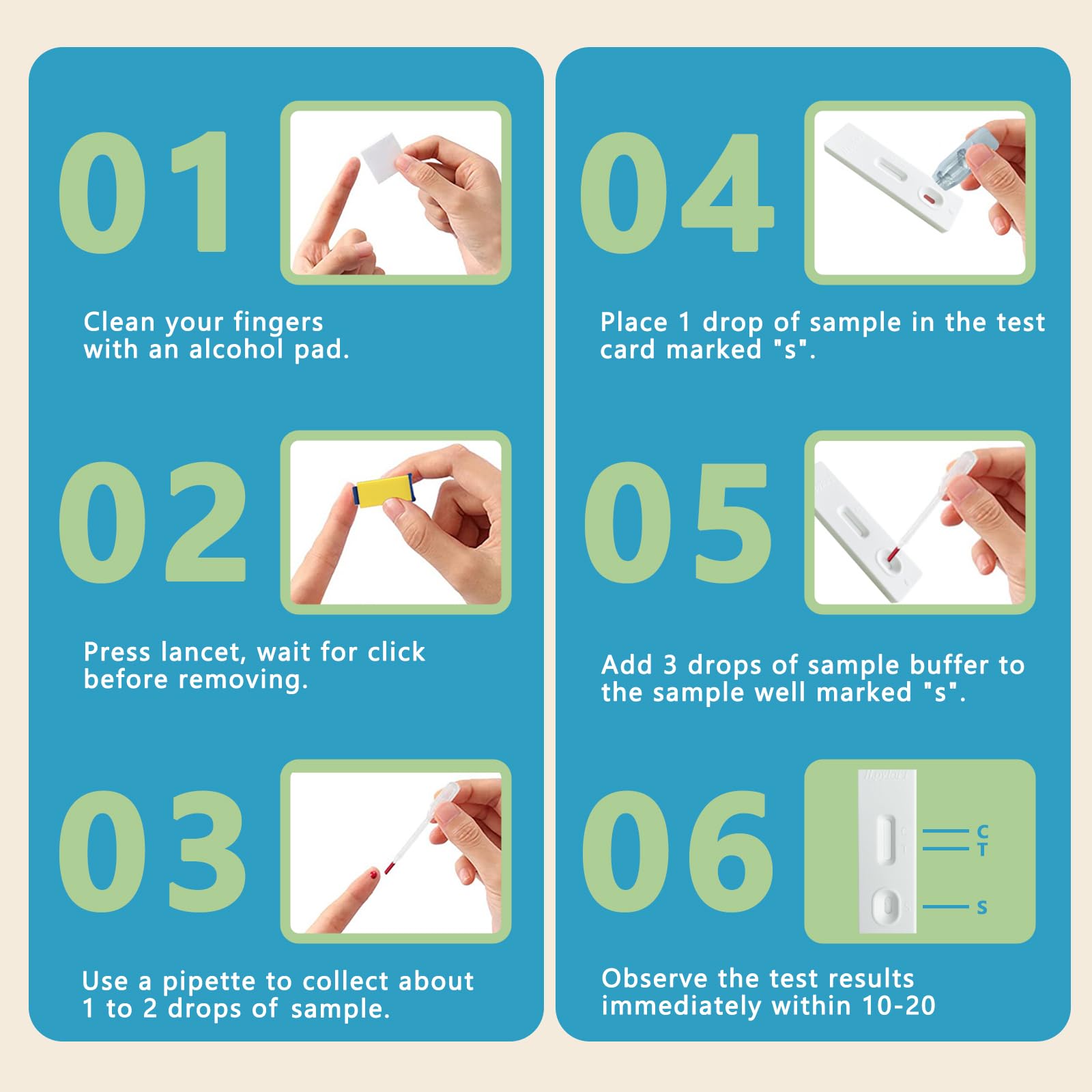 Snapklik.com : OUROZO H Pylori Test At Home - Helicobacter Pylori Test ...