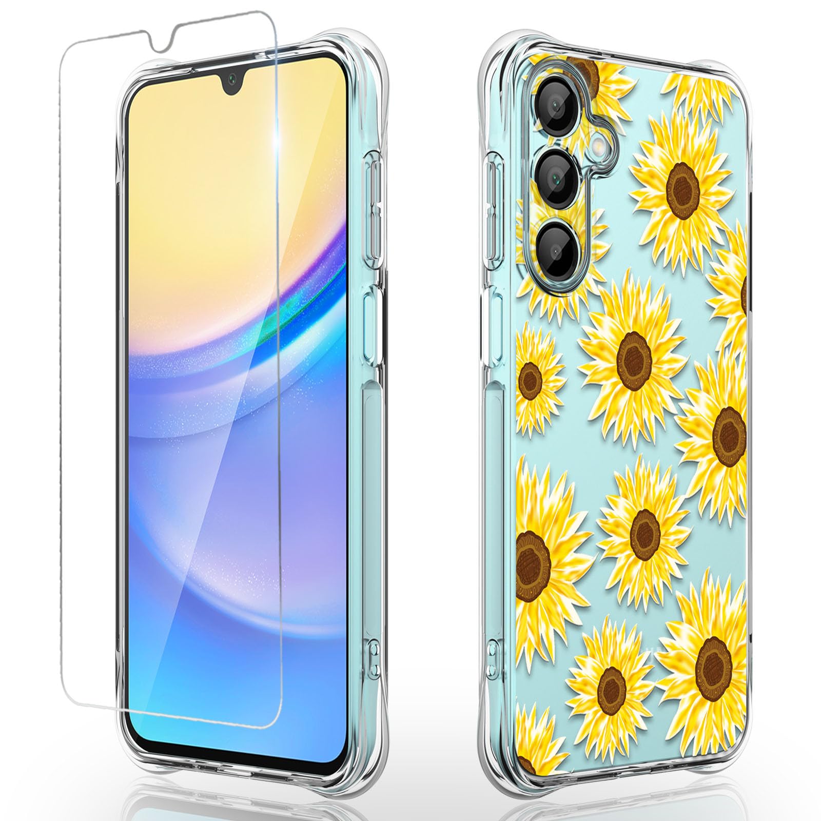 Amazon.com: Osophter for Galaxy A16 5G Case: Clear Women Girls Boys ...