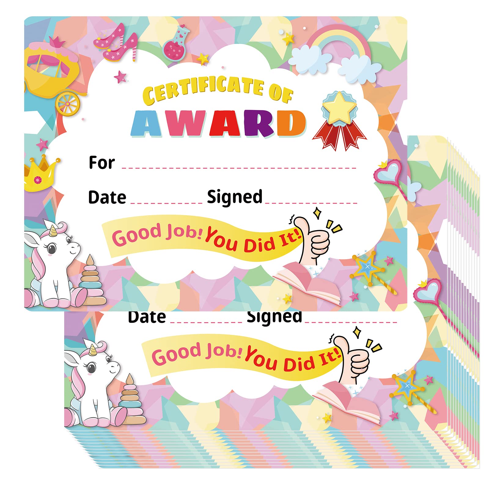 Great Job Certificate For Kids