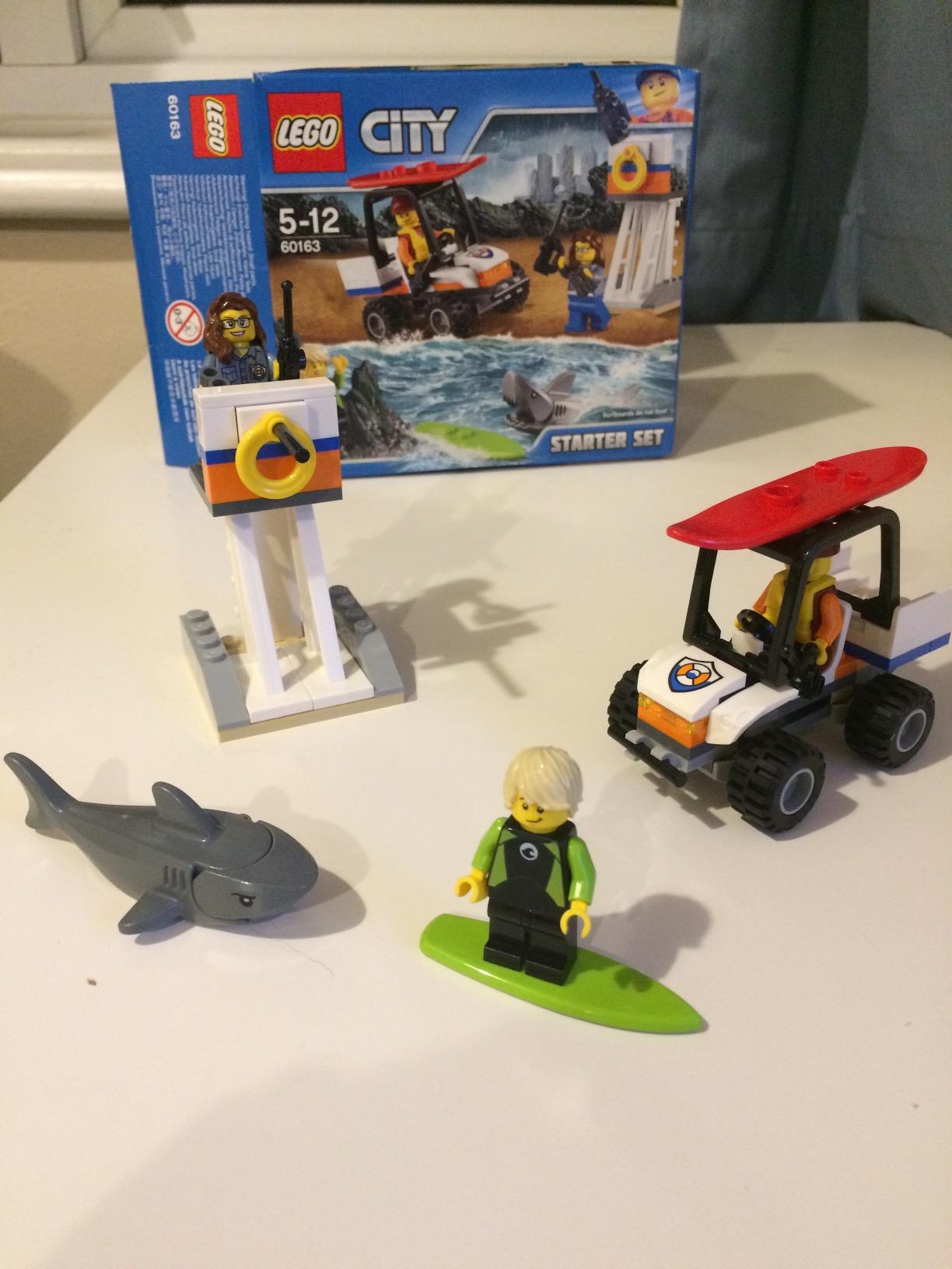 LEGO City 60163 Coast Guard Starter Set : Amazon.co.uk: Toys & Games