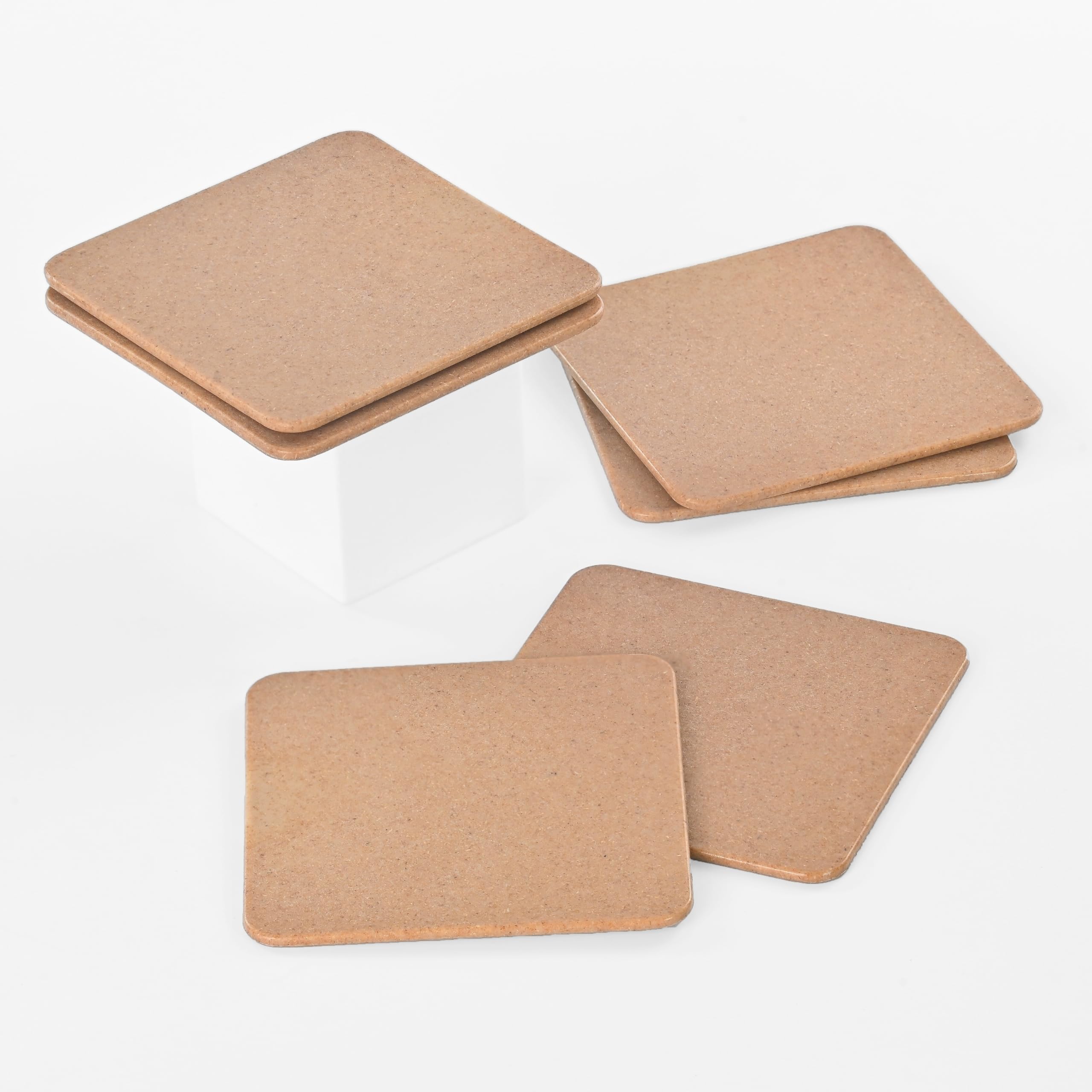 Eha Earth Friendly Tea Coasters Set of 6|Coasters for Dining Table for ...