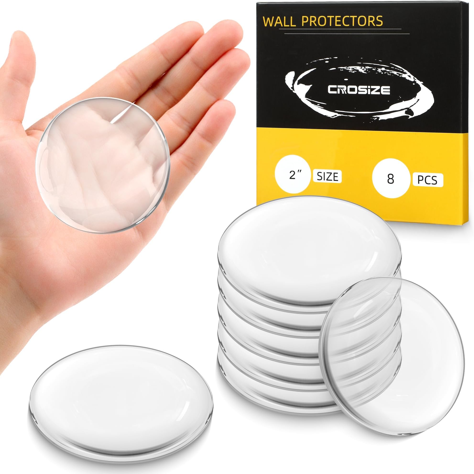 Amazon.com: Strongest Home Wall & Door Handle Stopper 3.15" Set 5 ...