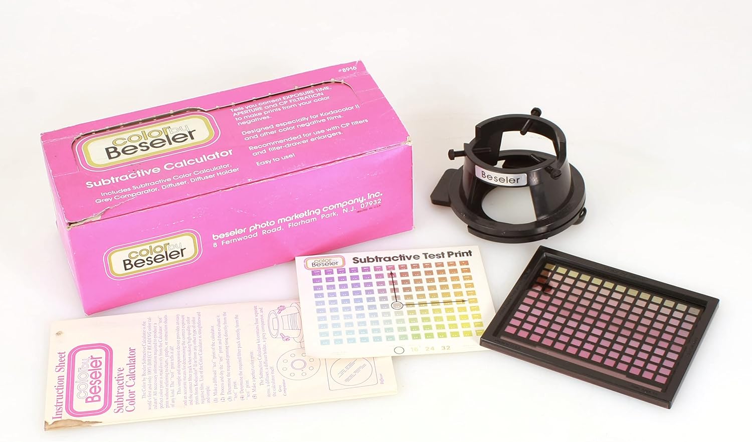 Amazon.com: Vintage Color by BESELER SUBTRACTIVE Calculator : Office ...