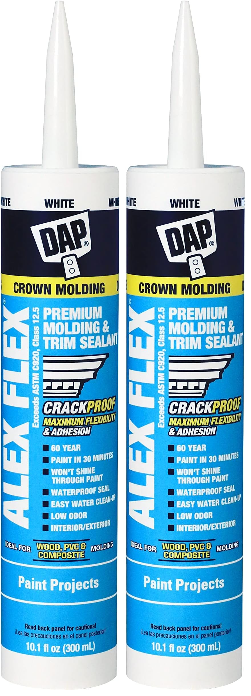 Snapklik.com : DAP 209734 Alex Flex Premium Sealnt White, 10.1 Oz