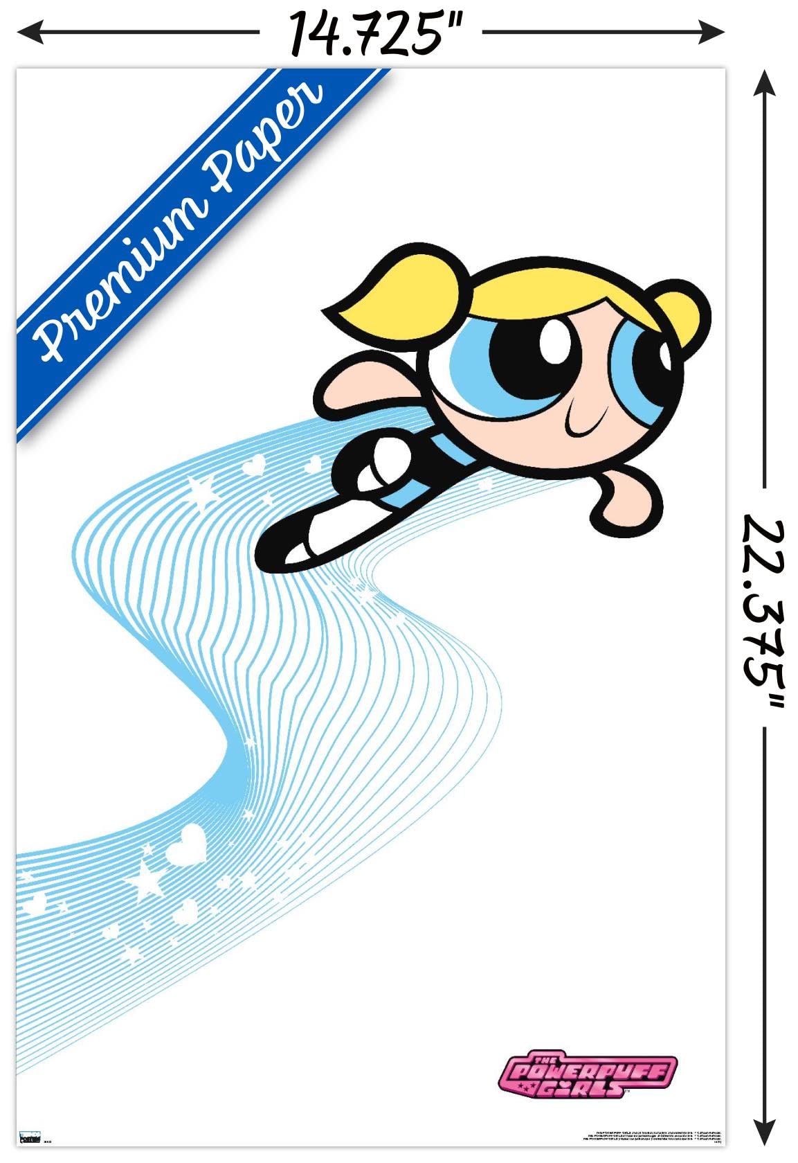 Bubbles Powerpuff Girls Flying