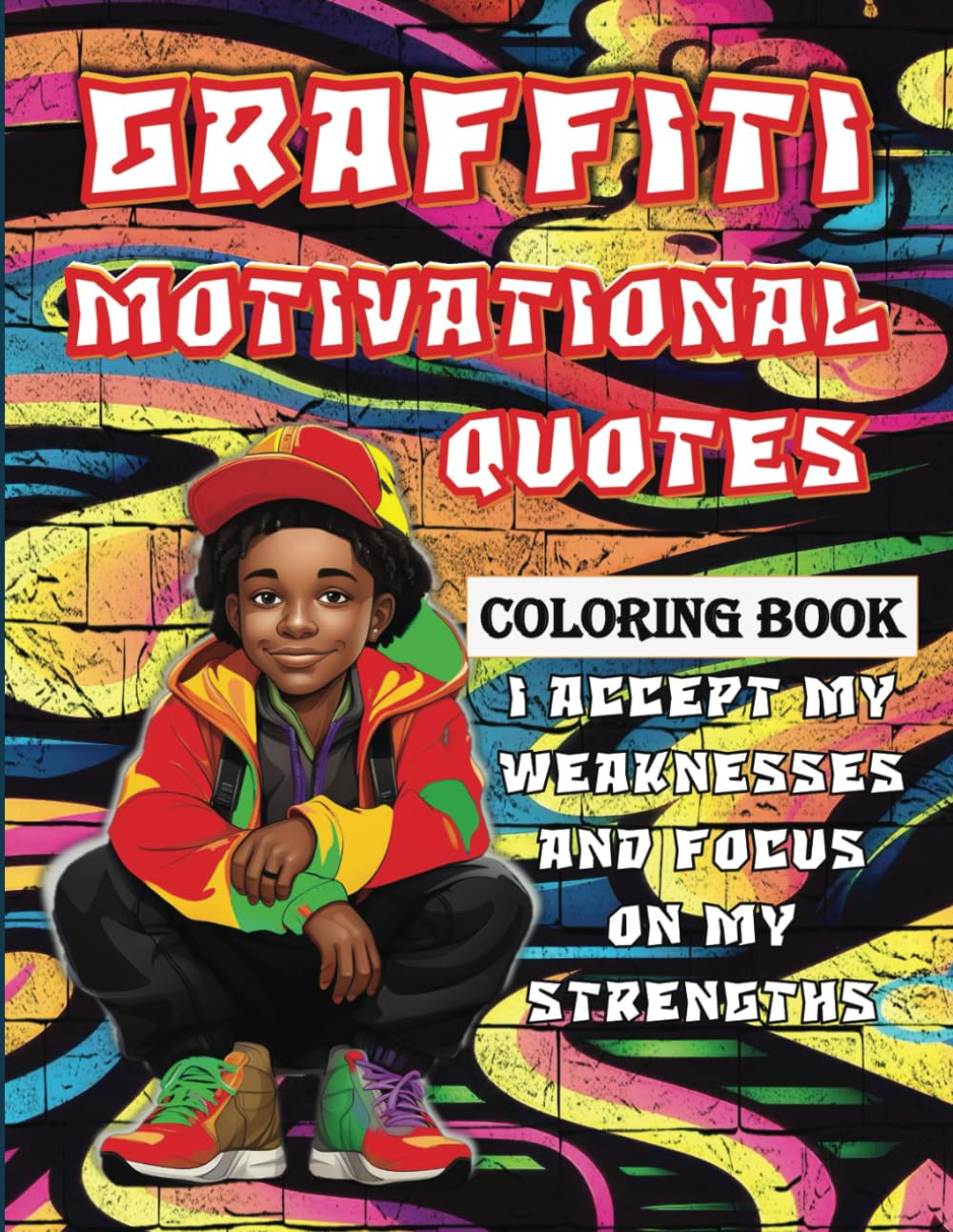 Amazon.com: Graffiti Coloring Book: Motivational Quotes Positive ...