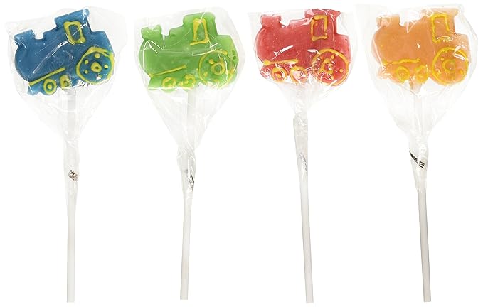 Amazon.com: Train Shaped Assorted Suckers 12ct - 12 Pieces : Grocery ...
