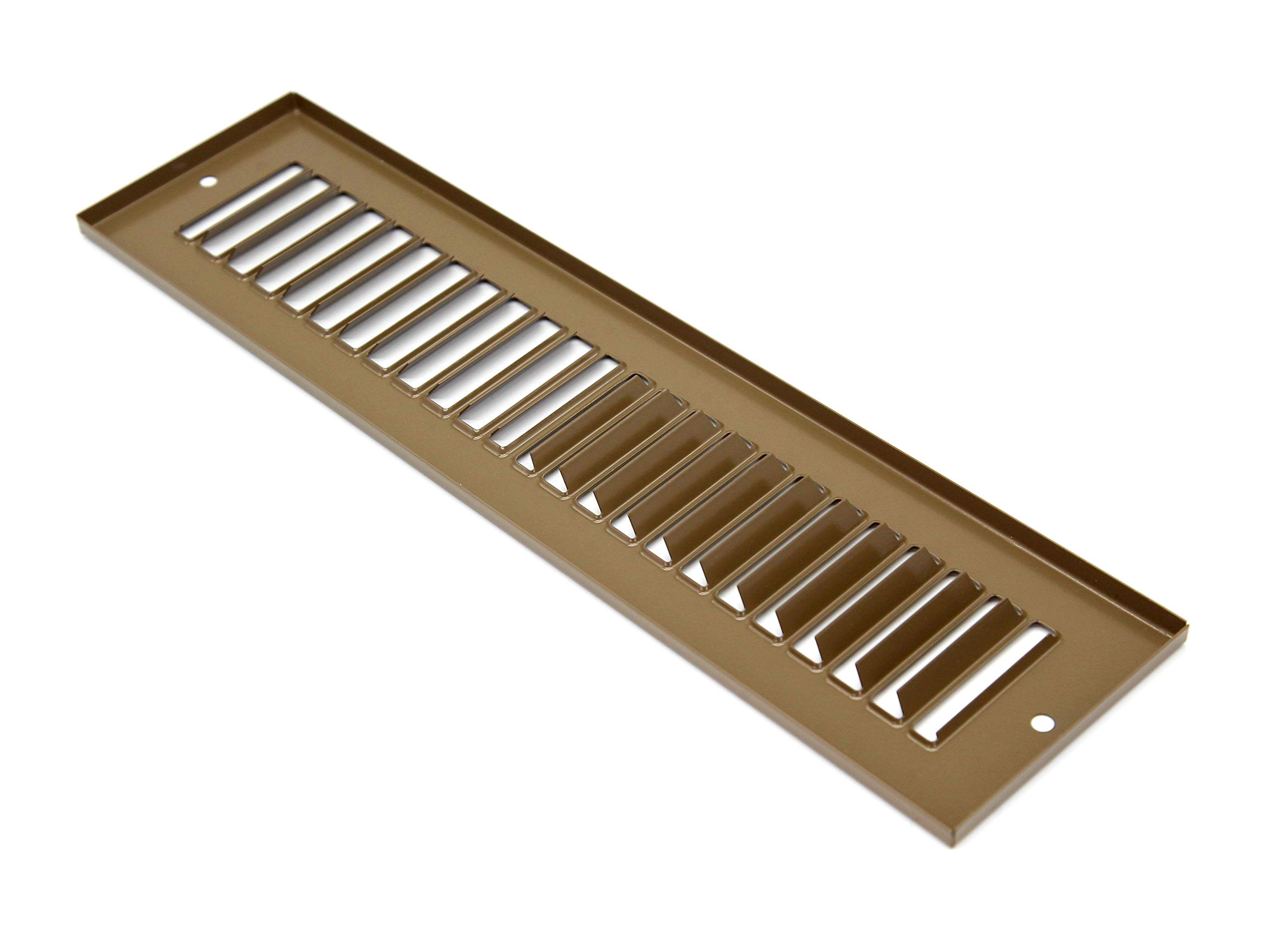 Snapklik.com : 4 X 8 Toe Kick Grille - HVAC Vent Cover Outer Dimensions ...