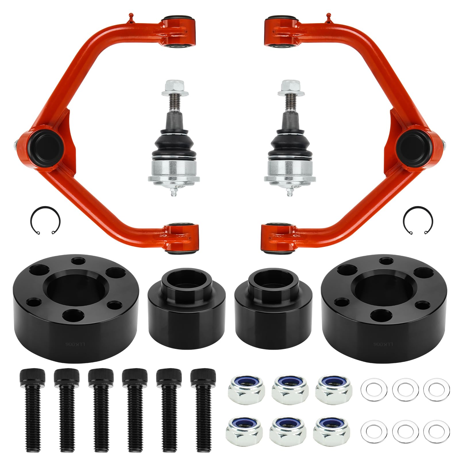 Amazon.com: 3" Front & 2" Rear Leveling Lift + Upper Control Arm Lift 2 ...