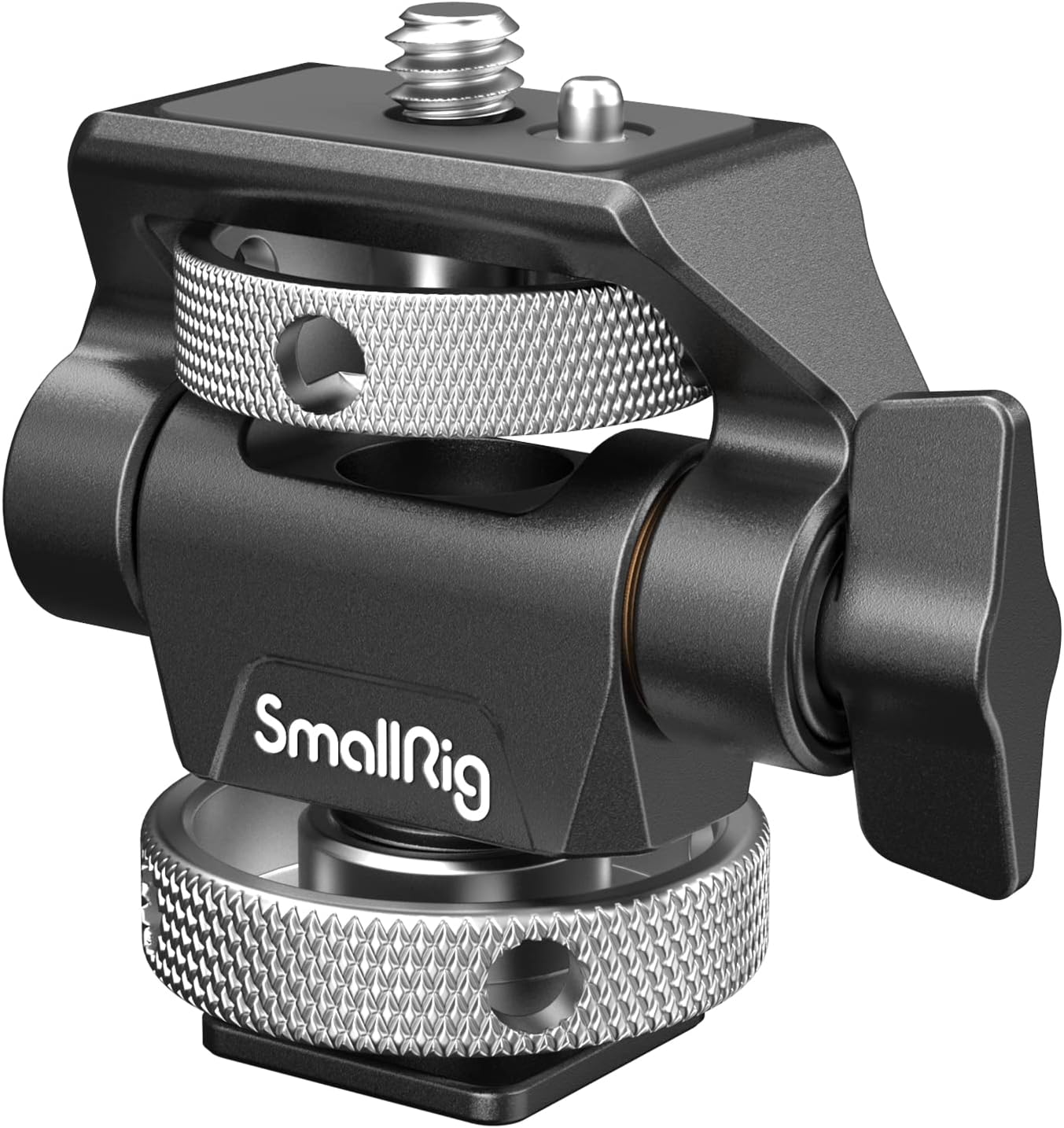 SmallRig Swivel and Tilt Adjustable Monitor Mount with Cold Shoe Mount ...