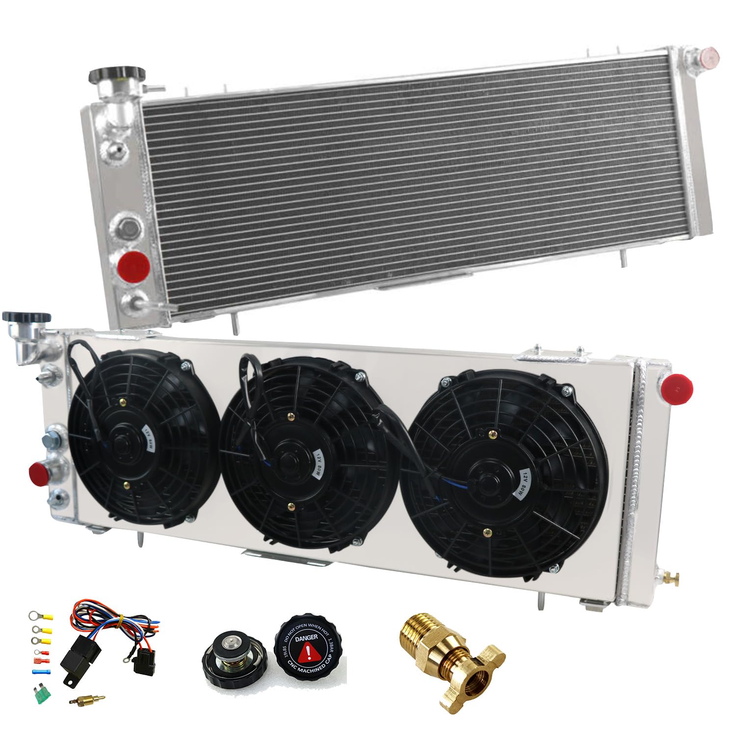 84 01 Jeep Cherokee Radiator Fan Shroud Kit Pro Top | Desertcart KUWAIT