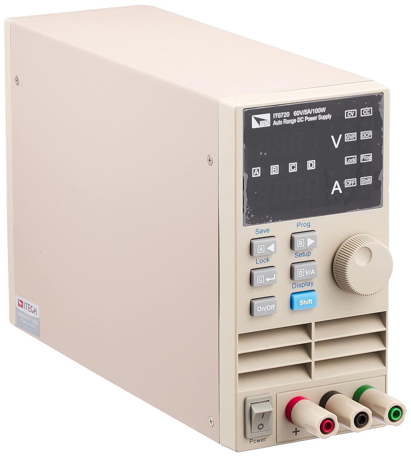 Amazon | ITECH(アイテック)小型ワイドレンジ直流安定化電源 60V/5A/100W:IT6720 | 光学機器・計器 | 産業 ...