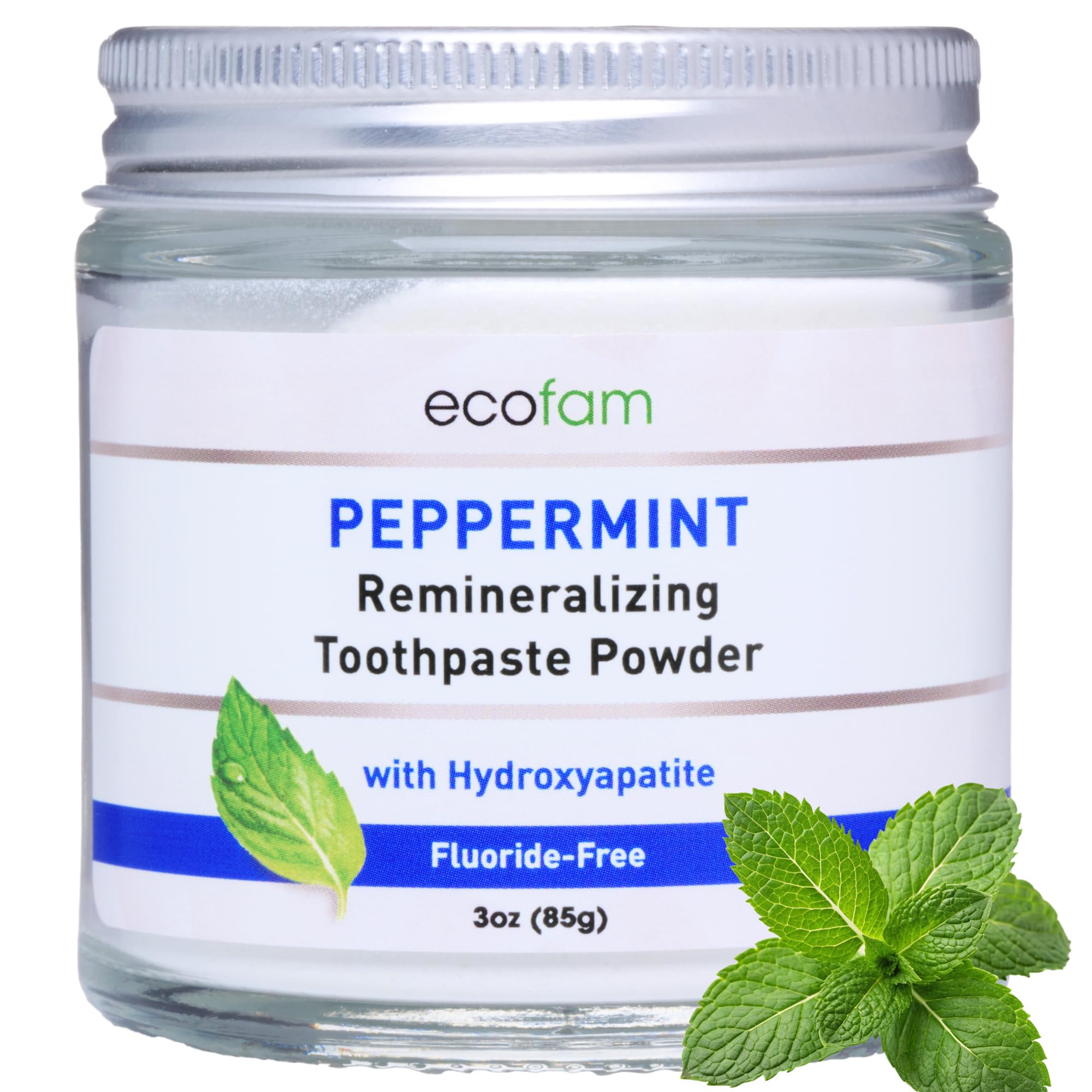 Snapklik.com : Ecofam Toothpaste Powder - Remineralizing Tooth Powder