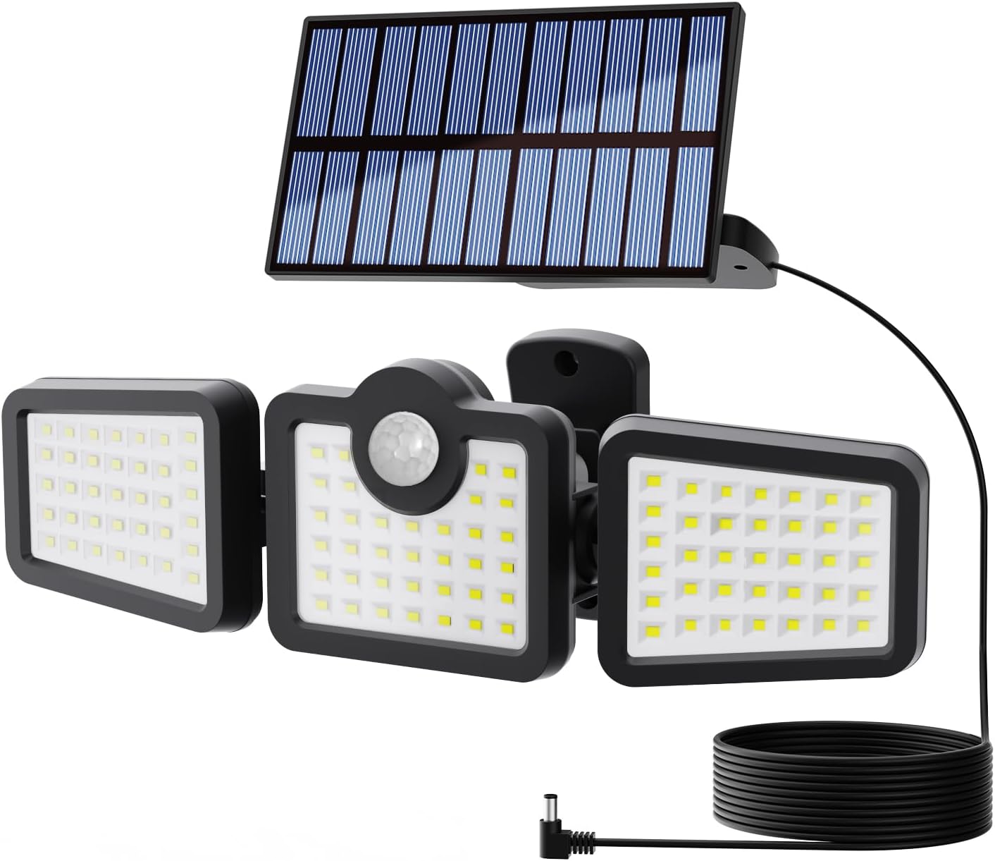 HOORAY Solar Lights Outdoor, 800LM 108LED Motion Sensor Solar Lights ...