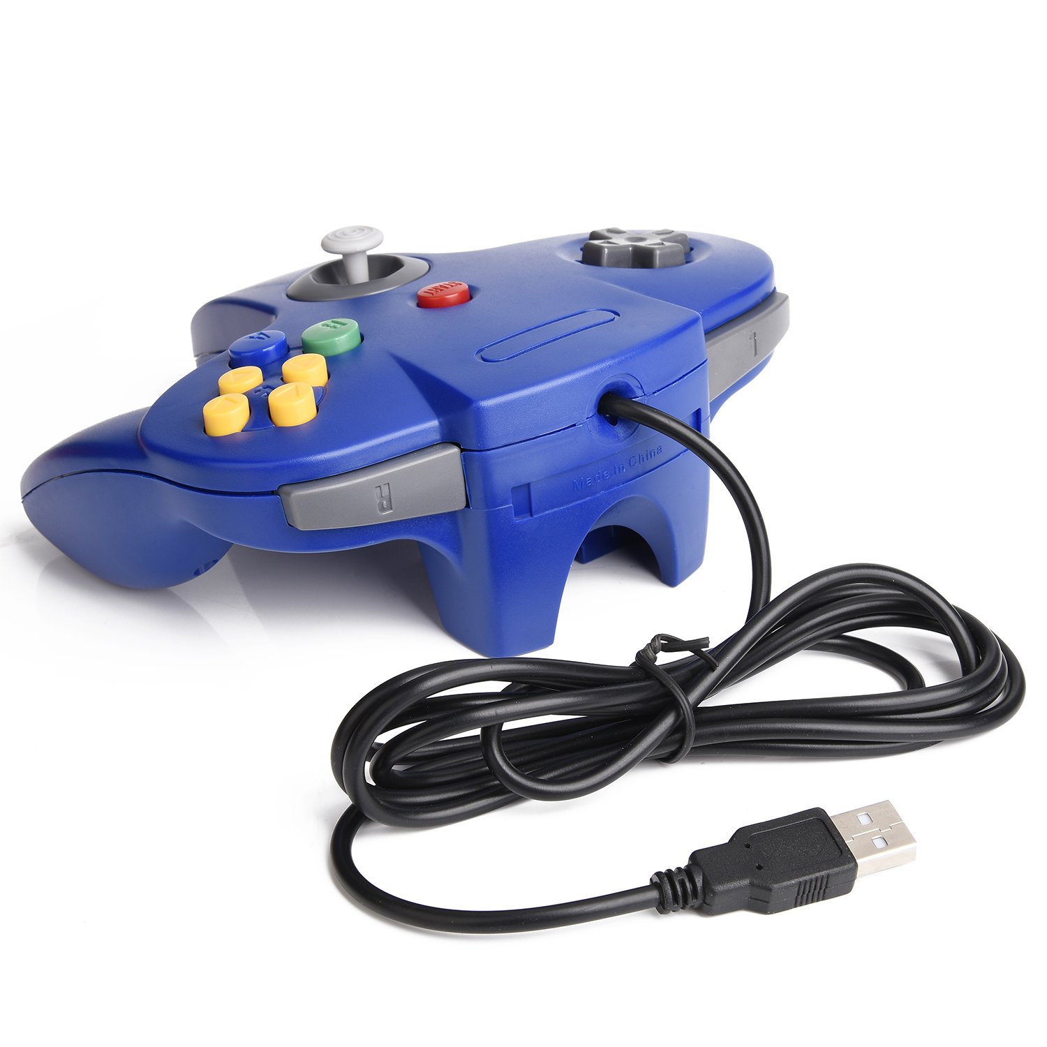 Snapklik.com : iNNEXT 2 Pack Classic Retro N64 Bit USB Wired Controller ...