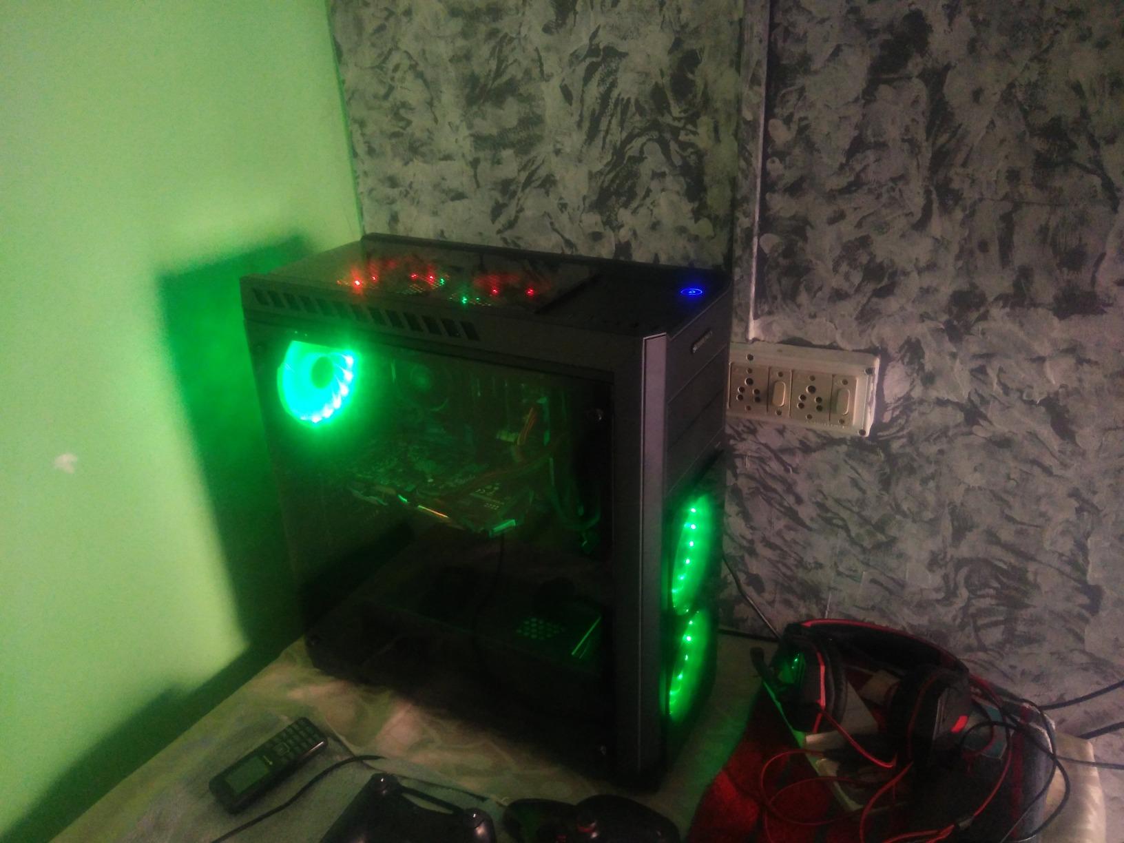 Amazon.in: Buy Zebronics Zeb-Typhoon Premium Gaming Chassis Comes with ...