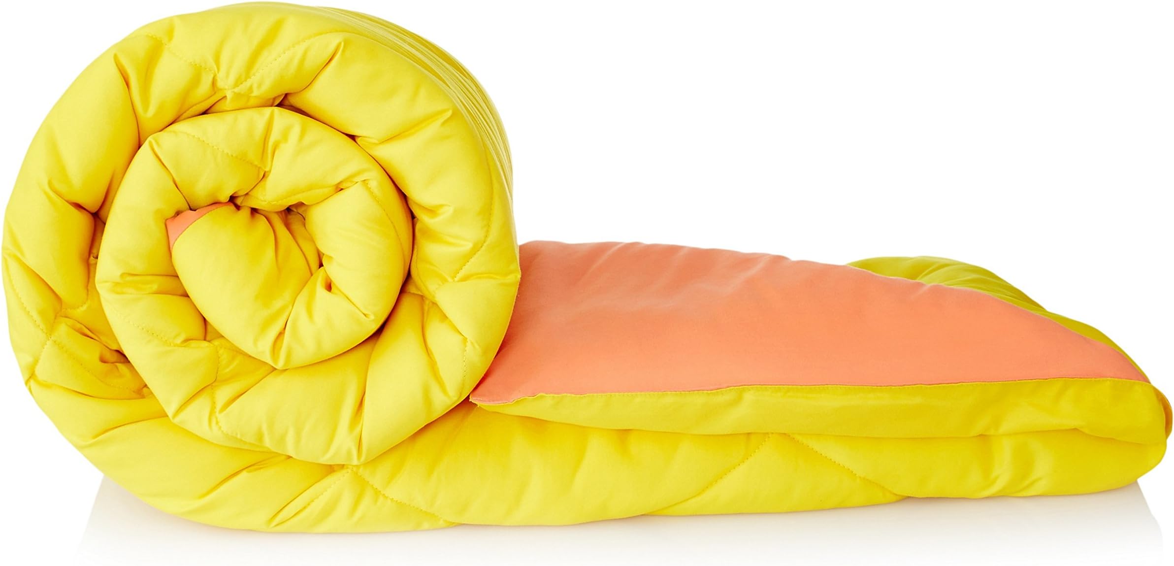 Amazon Brand - Solimo Microfiber Reversible Comforter, Single (Peach ...