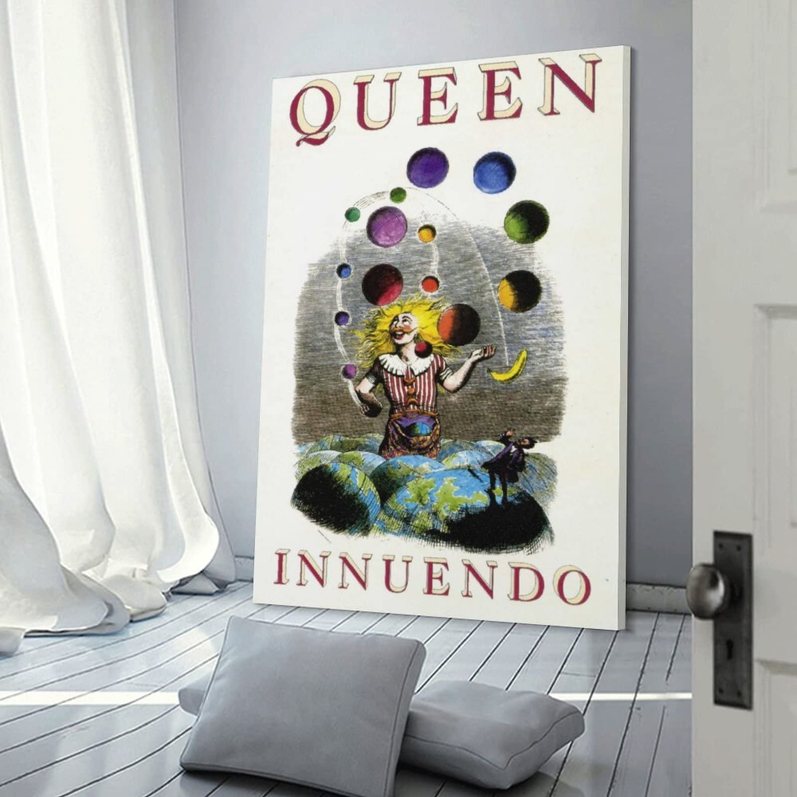 Queen Innuendo Album Cover Sticker Album Cover Sticker Happydesigner's