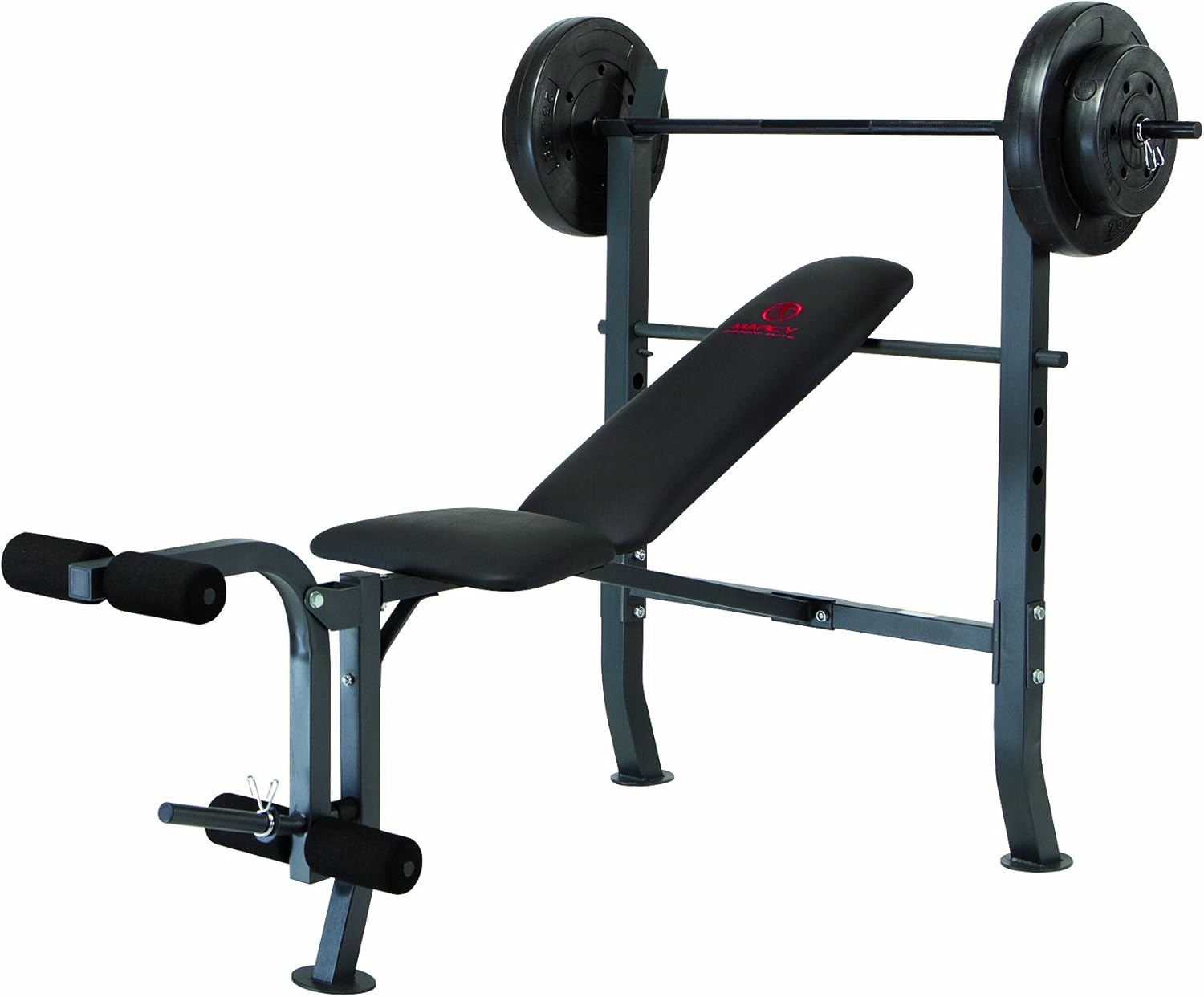 Marcy Diamond Bench and Weight Set (80-Pound) : Amazon.co.uk: Sports ...