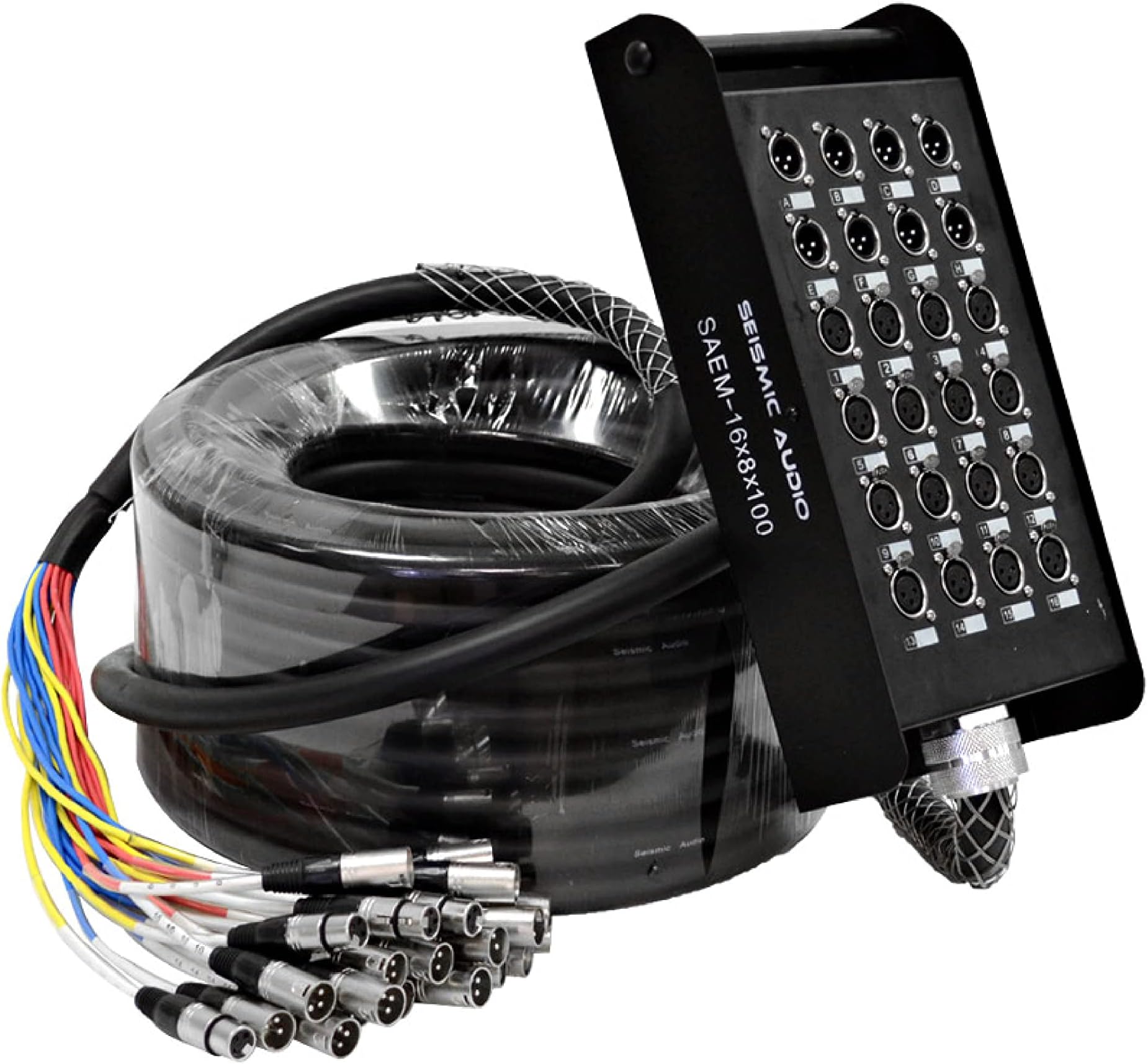 Amazon.com: Seismic Audio Speakers 16 Channel Low Profile XLR Send ...