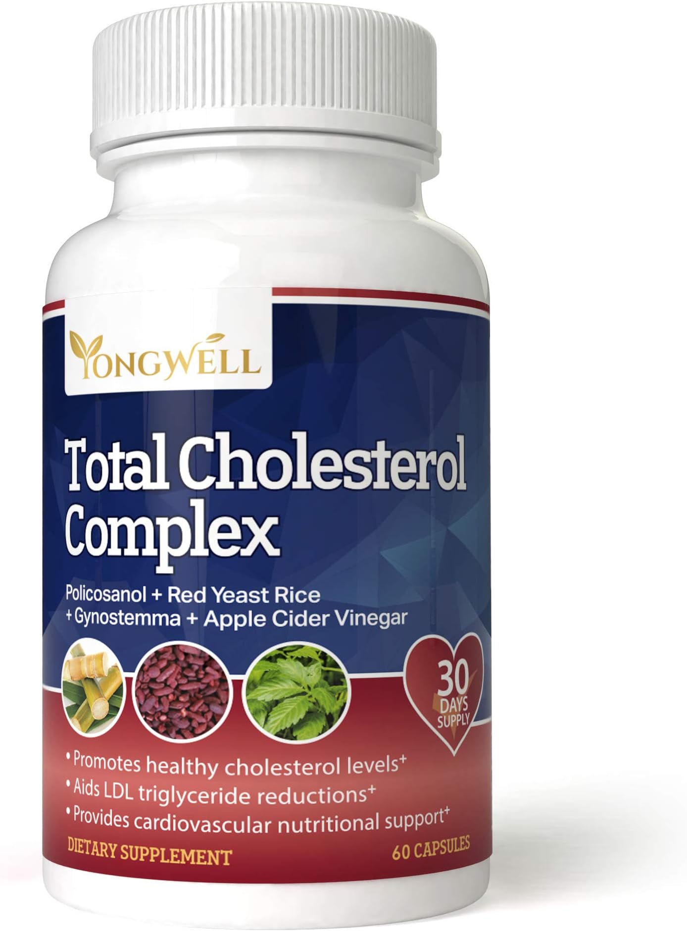 Amazon.com: Pattern Wellness Cholesterol Complex Supplement - All ...