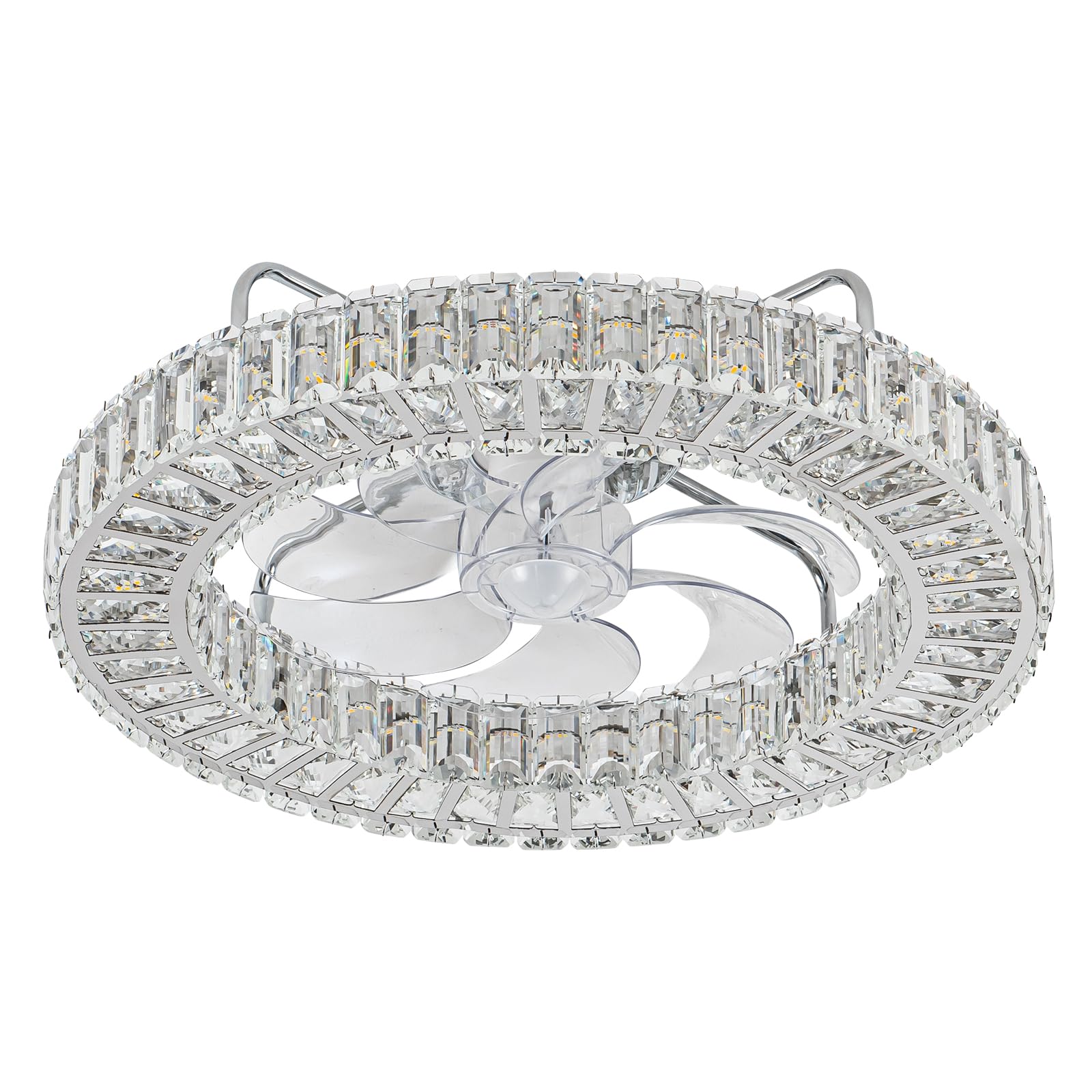 DRYCALY 22 "Modern Ceiling Fans with Lights and Remote, Dimmable Low ...