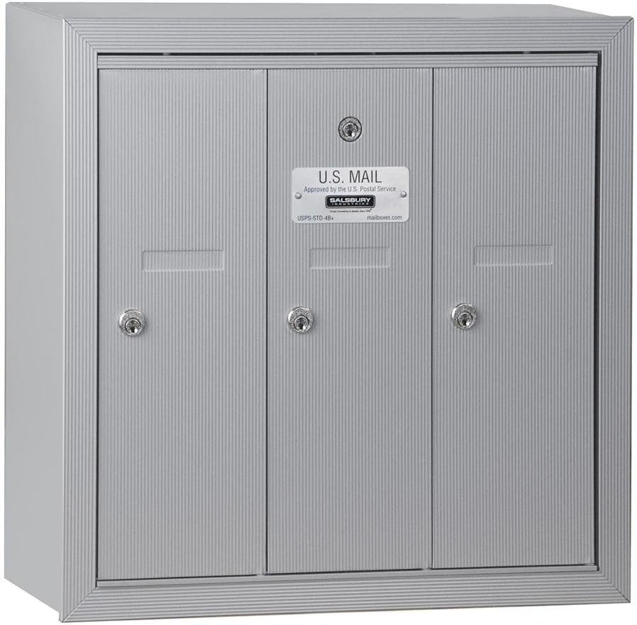 Amazon.com: Salsbury Industries 3503ASU Surface Mounted Vertical ...