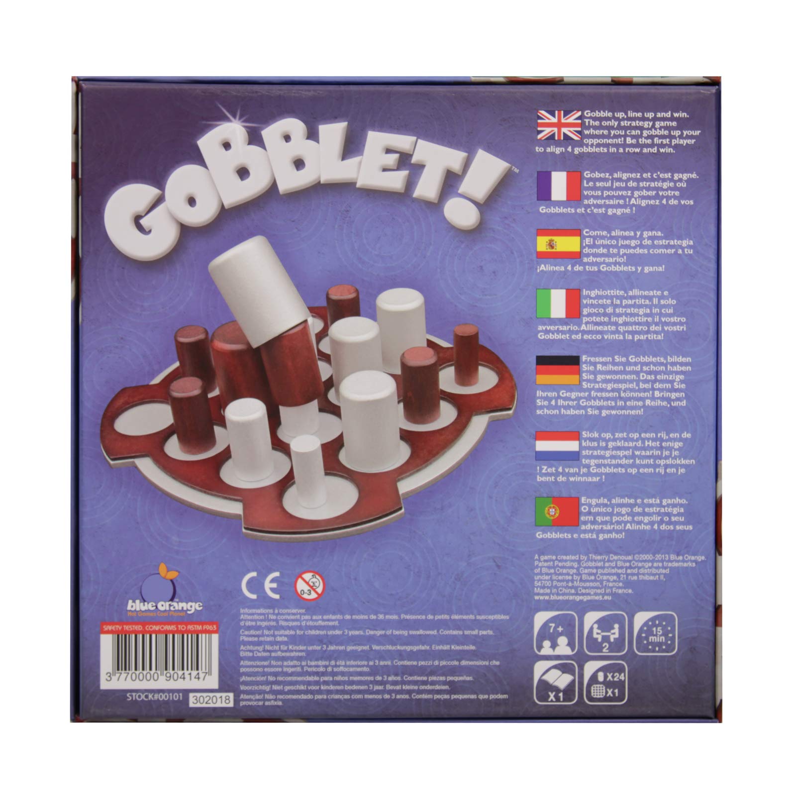Buy Blue Orange Gobblet| Board Game for Adults| Board Game for Ages 8 ...
