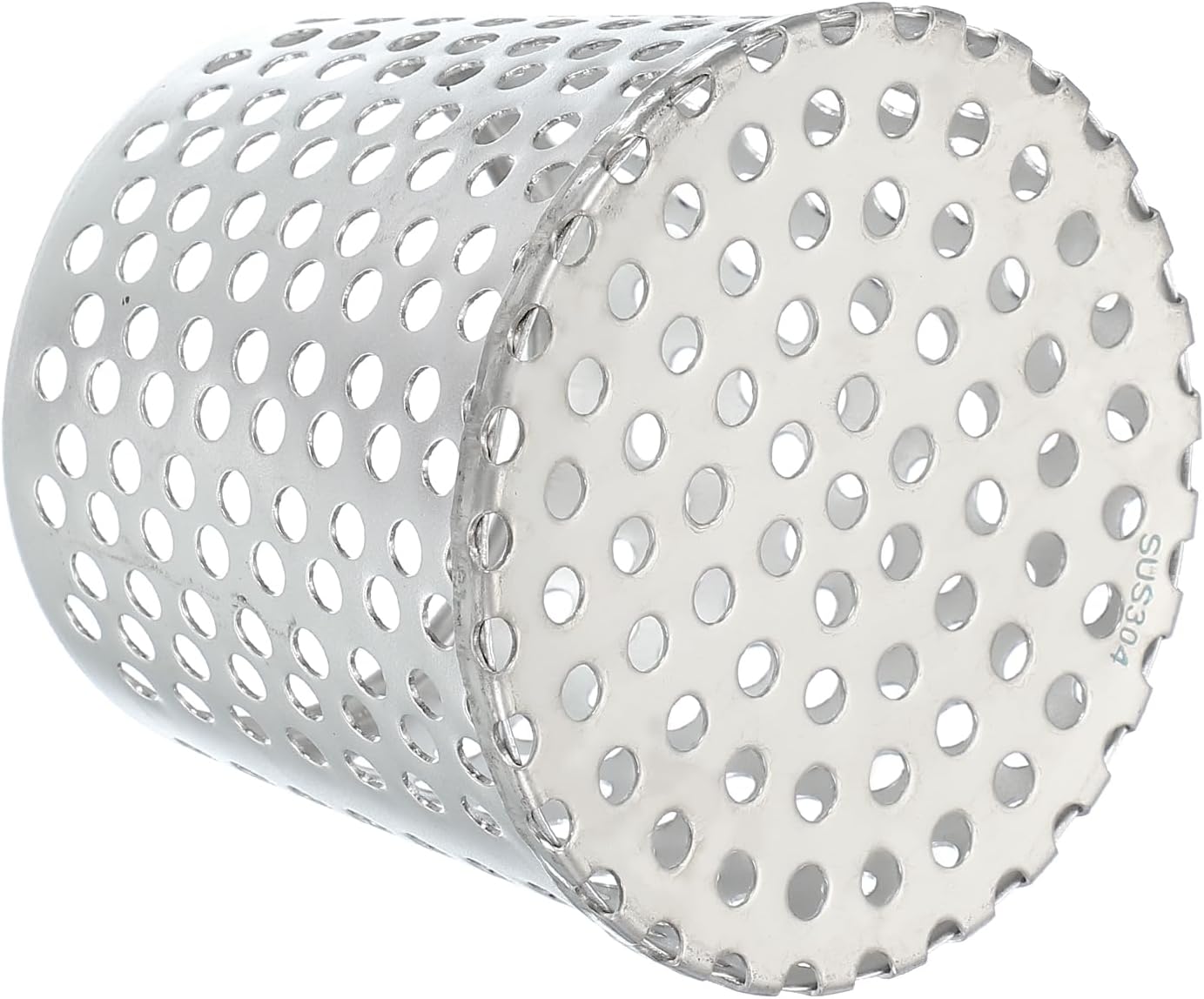 PATIKIL Gutter Guard Filter 3.5"-3", PVC Termination Cap Mesh Screen ...