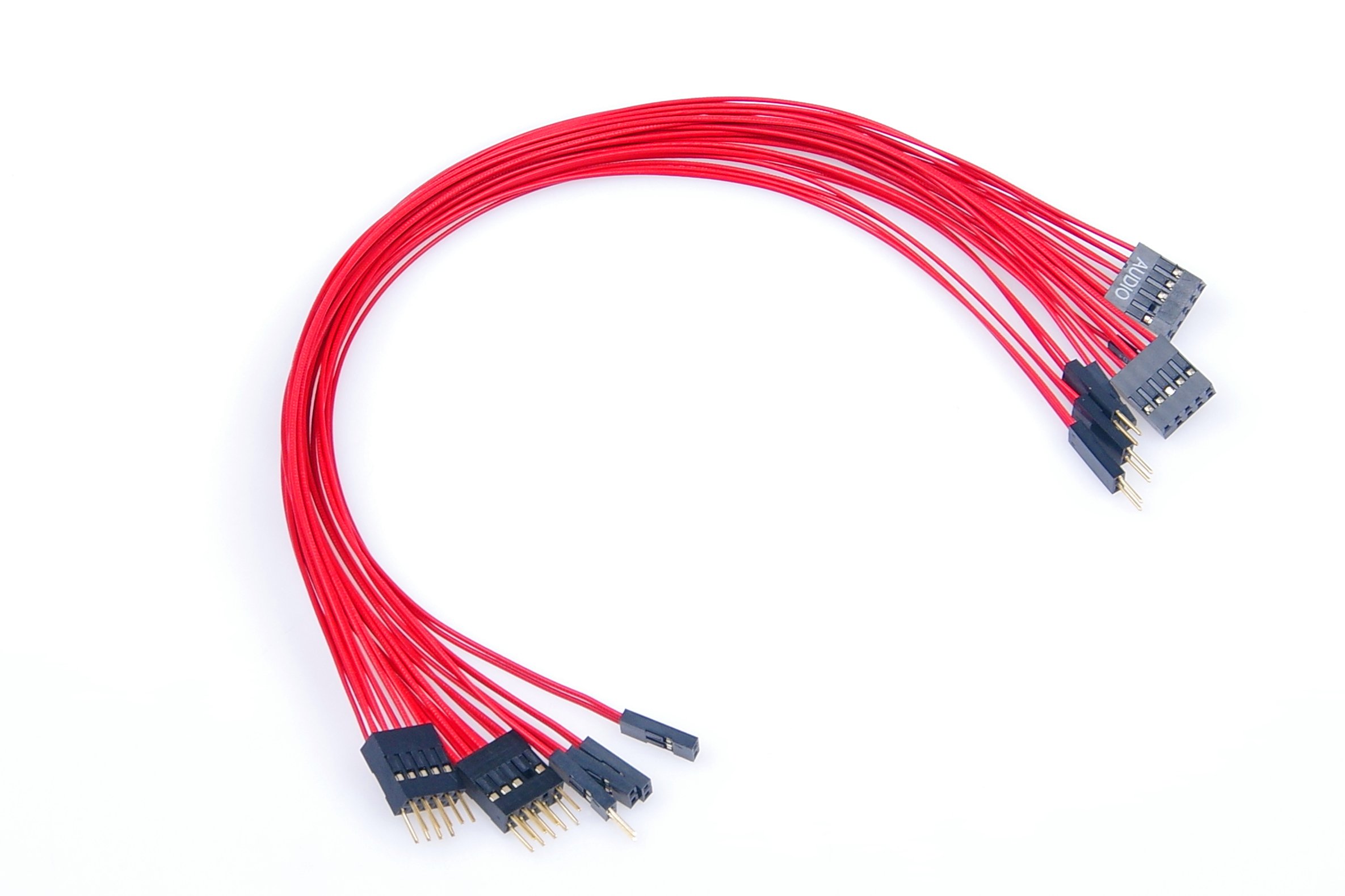 Amazon.com: LM YN Motherboard Extension Cable Set Silver Plating Cord ...