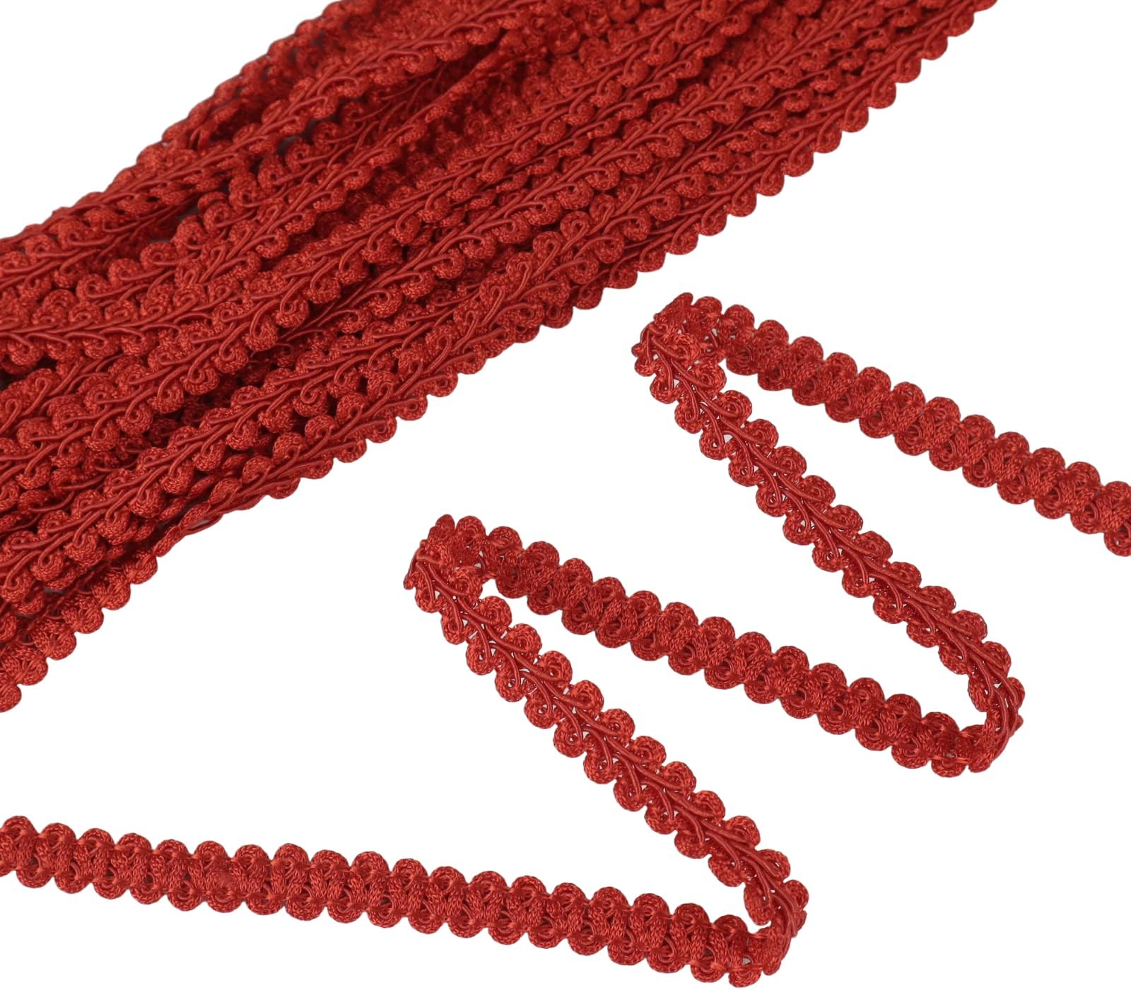 Amazon.com: Braid Gimp Trim 1/2 Inch Braided Cord Scalloped Edge Braid ...