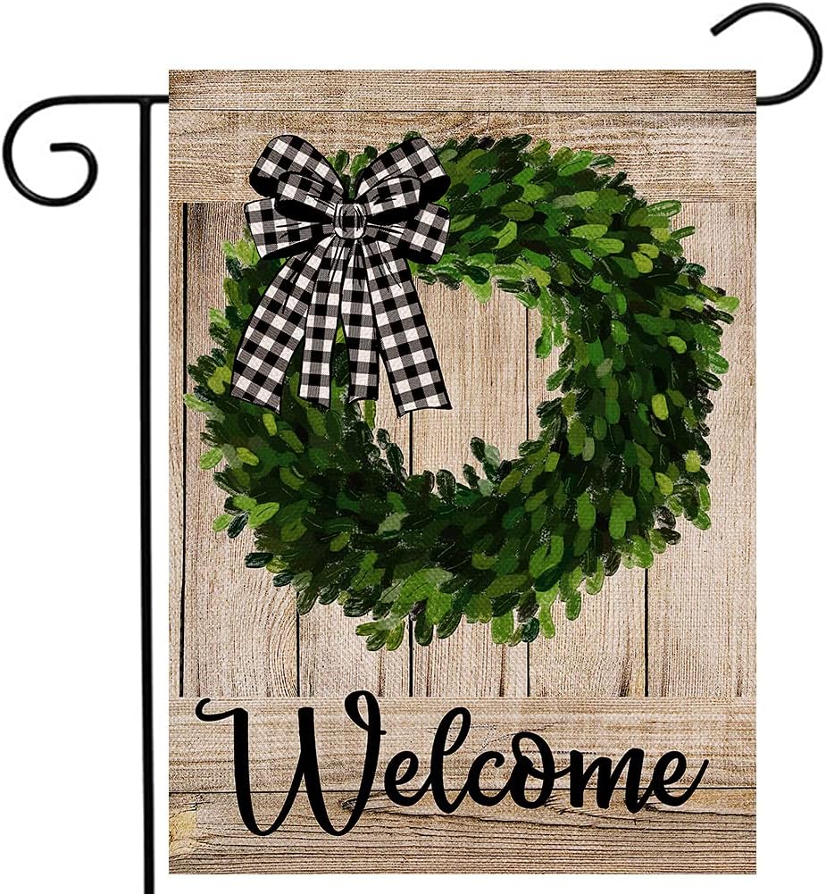 Amazon.com : Breeze Art Studio M Home Sweet Home Black & White Check ...