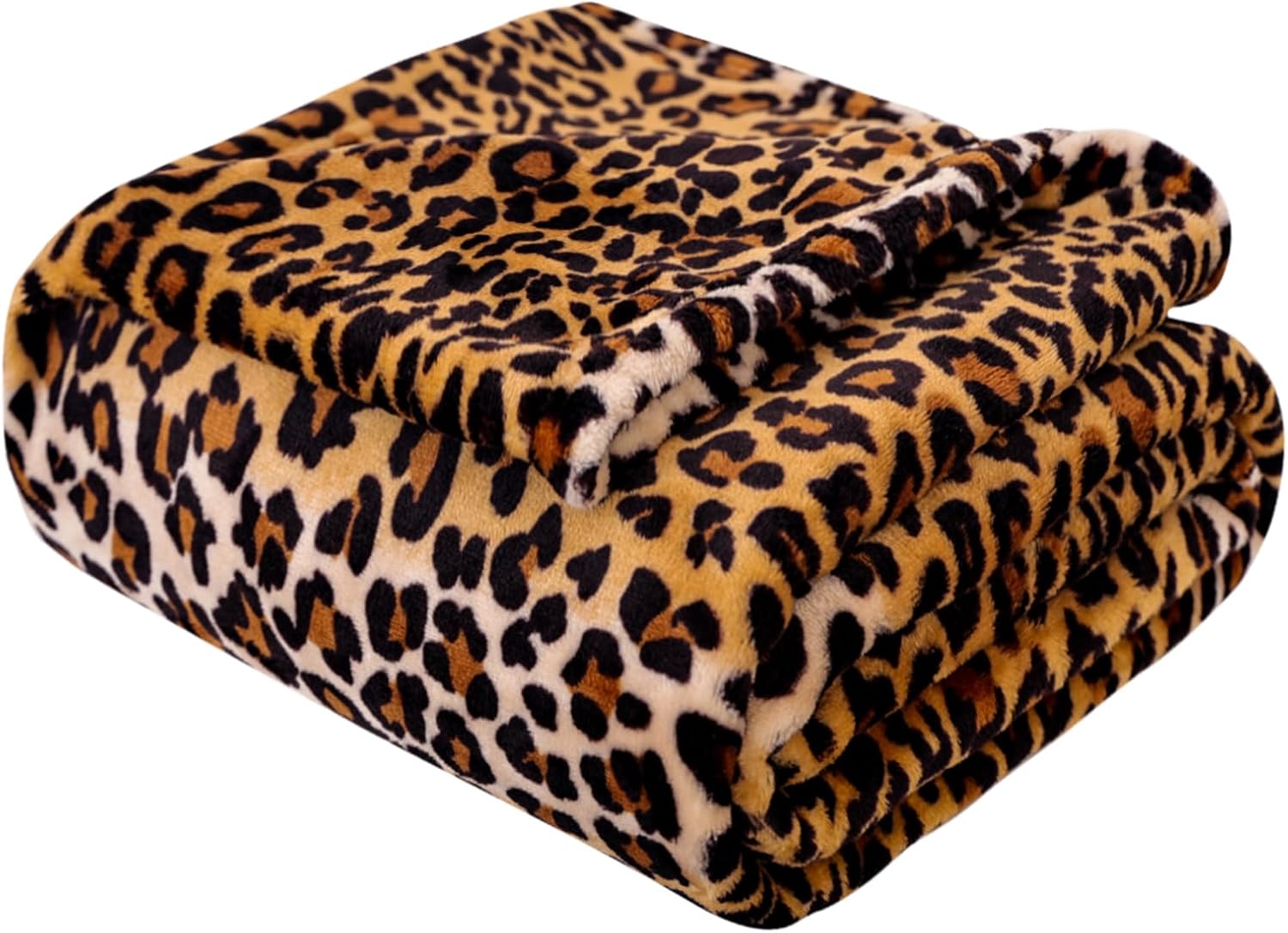 Amazon.com: Vessia Leopard Printed Throw Blanket for Couch,Bed,Sofa ...