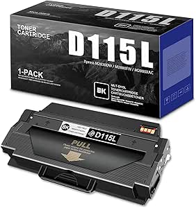 Amazon.com: MLT-D115L D115L Black High Yield Toner Cartridge Replacement for Samsung MLT-D115L ...