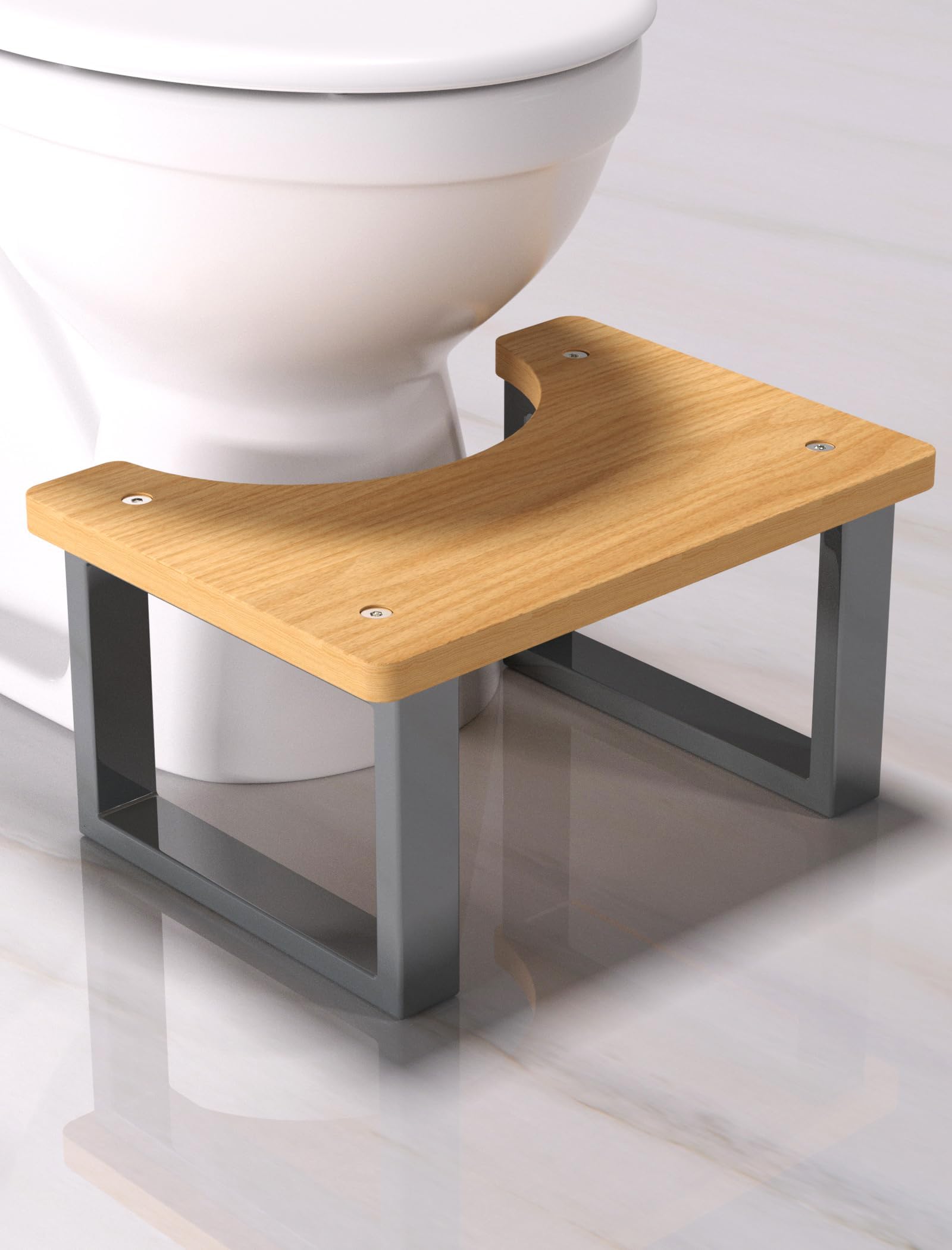 Amazon.com: Ergonomic Bathroom Toilet Stool for Healthier Bowel ...
