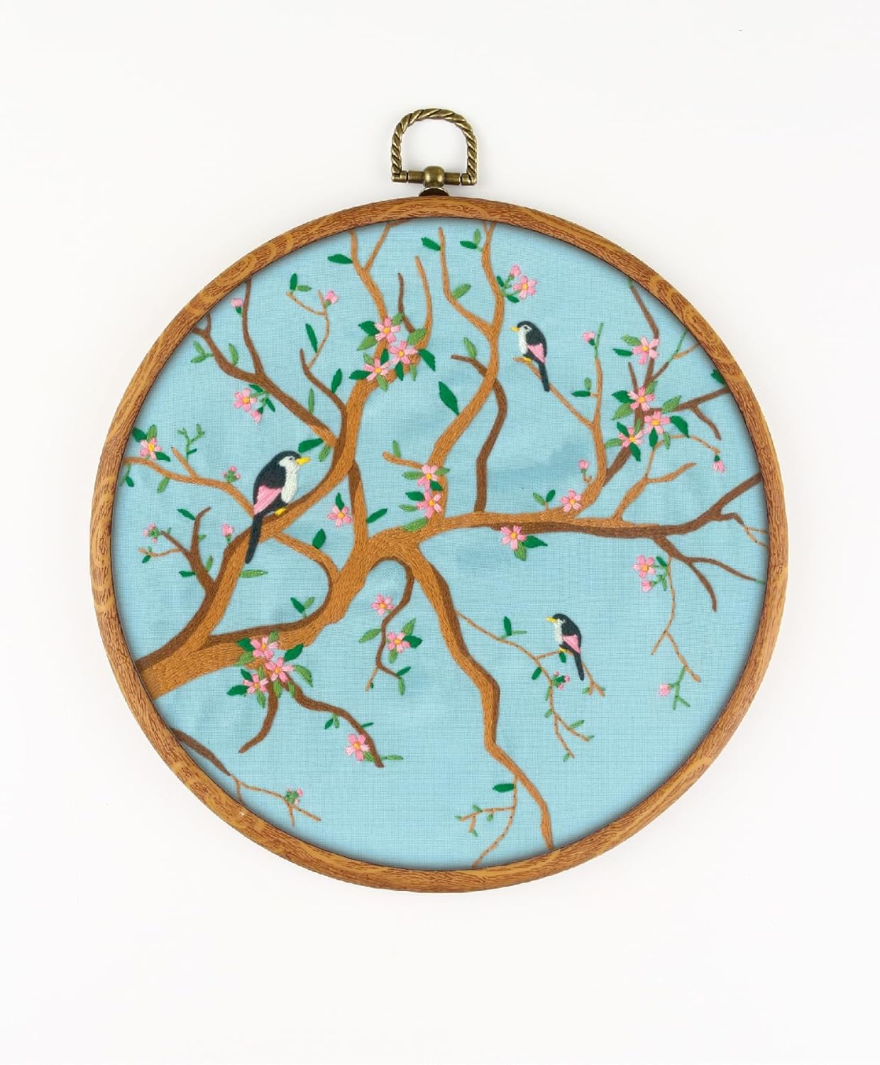 Amazon.com: Birds EM259 - DIY Embroidery Kit. Set of Threads, Needles ...