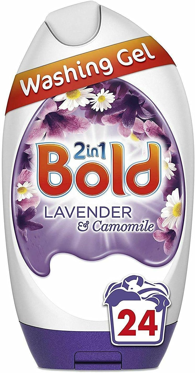 Amazon.com: Bold All-in-1 Pods Washing Liquid Capsules Lavender ...