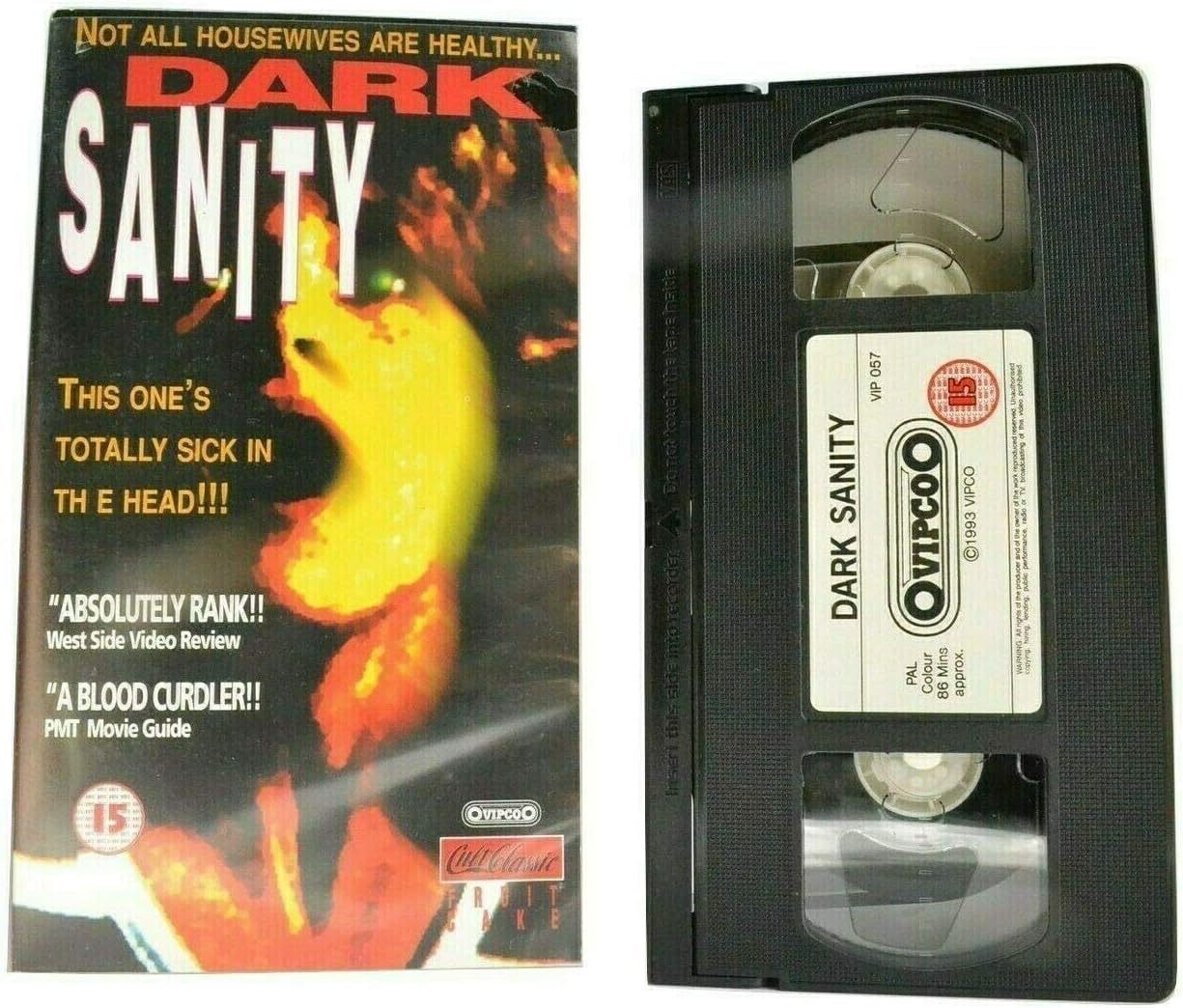 Dark Sanity [VHS] : Aldo Ray, Chuck Jamison, Kory Clark, Andy Gwyn ...